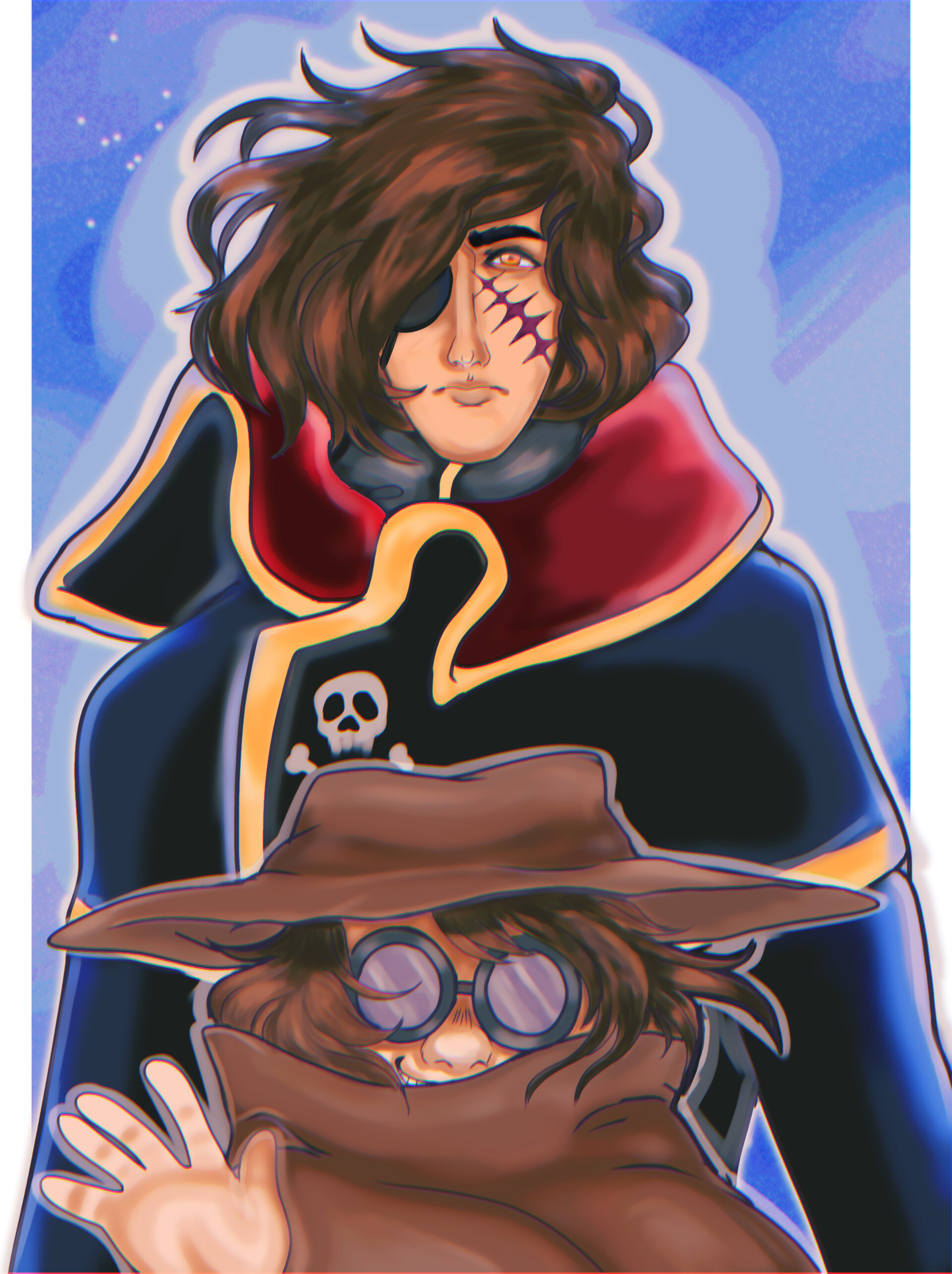 ArtStation - Harlock And Tochiro