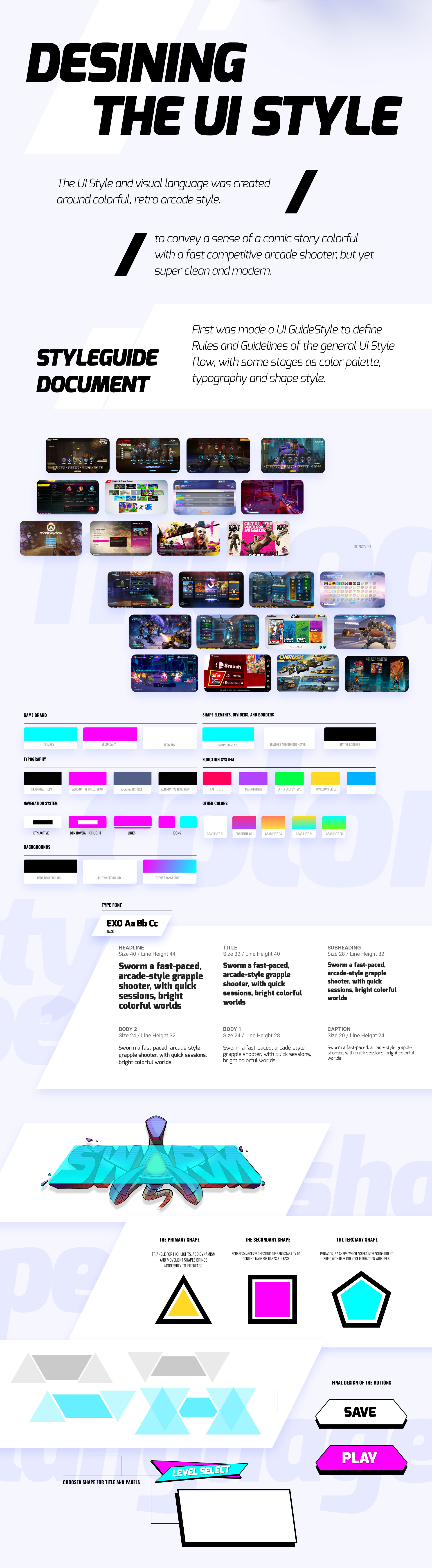 Rupert Bastos | UX/UI Designer - Visual Designer - SWARM VR - UI Design ...