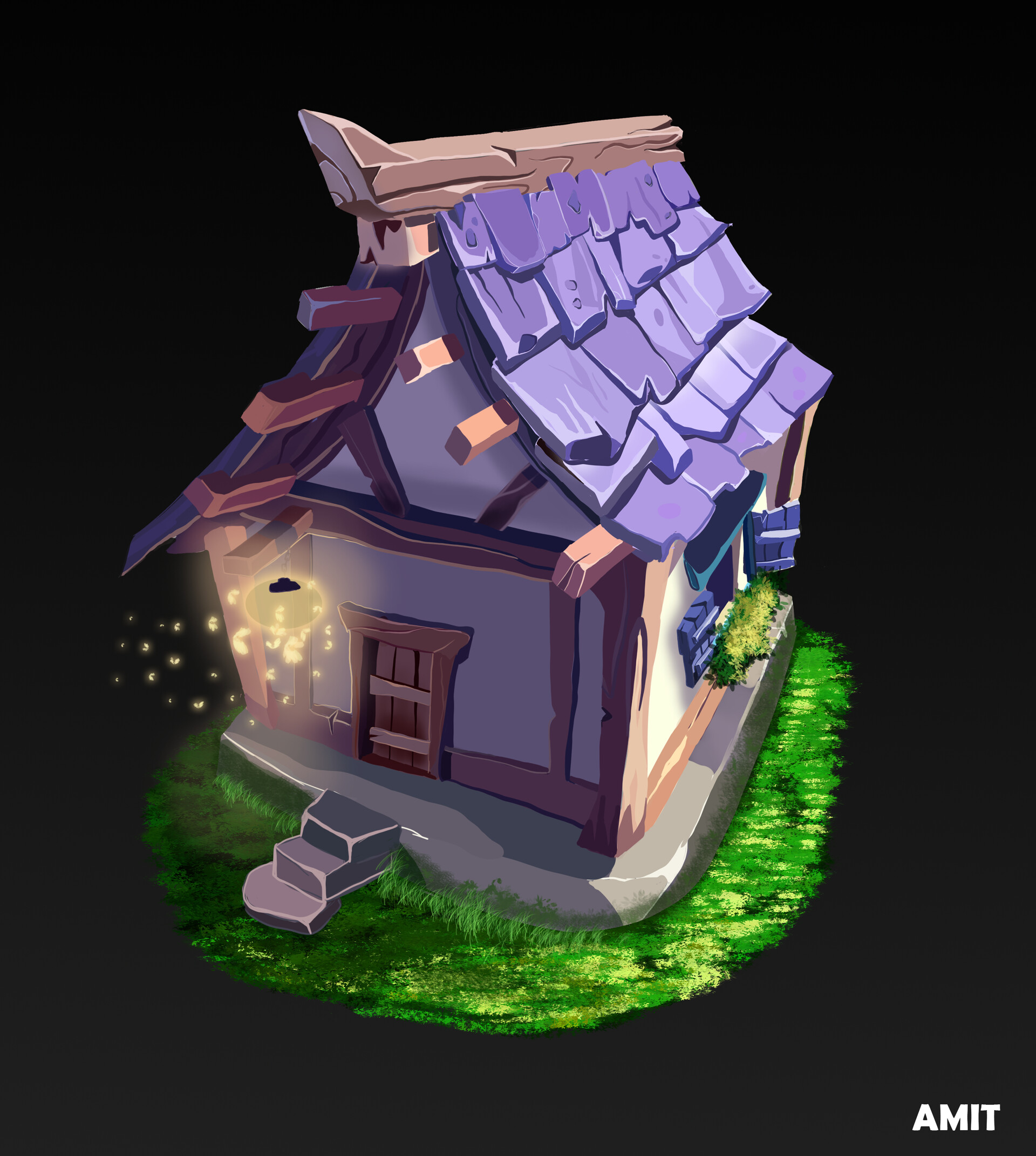 ArtStation - Isometric House