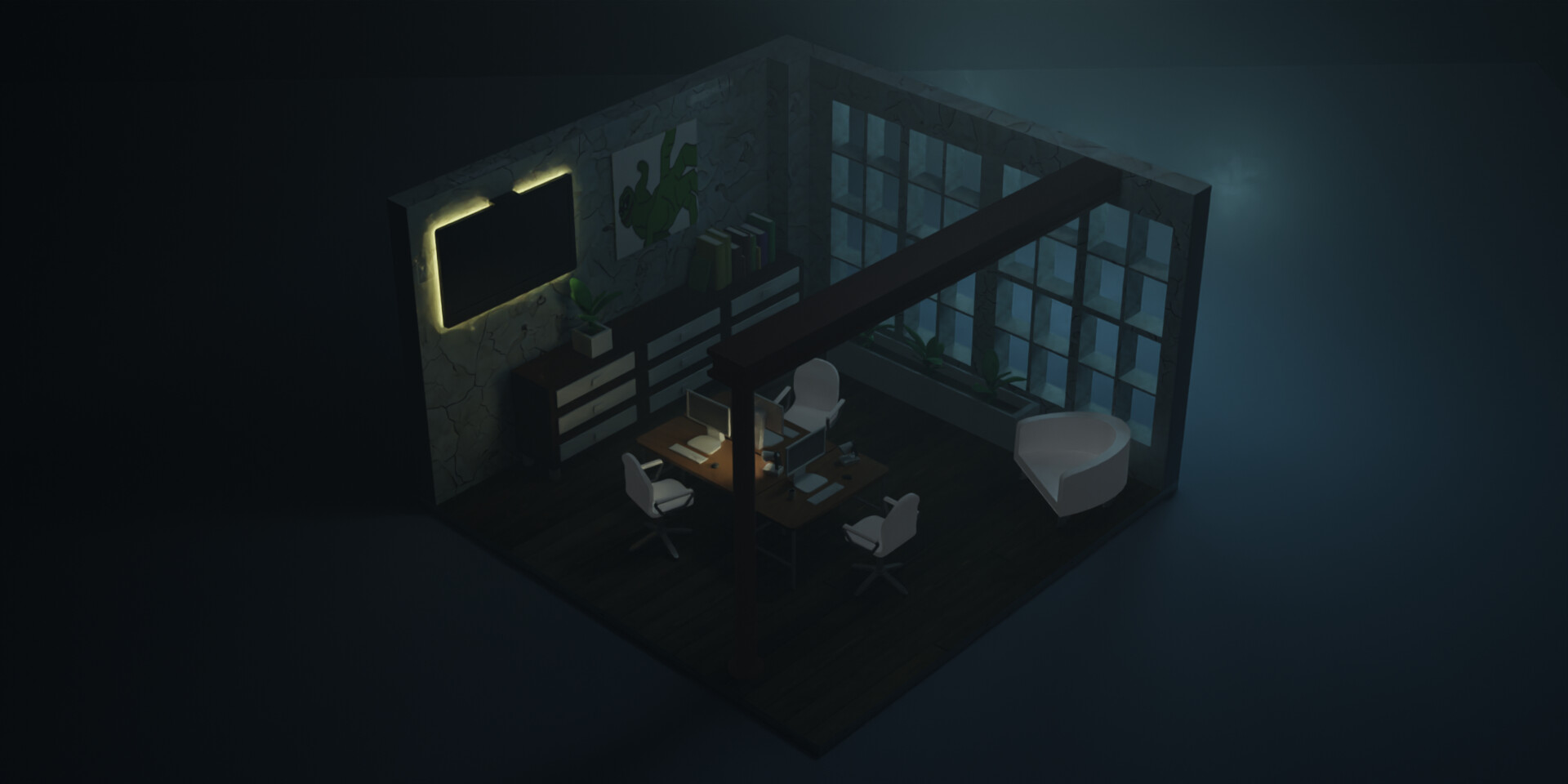 ArtStation - Small studio concept