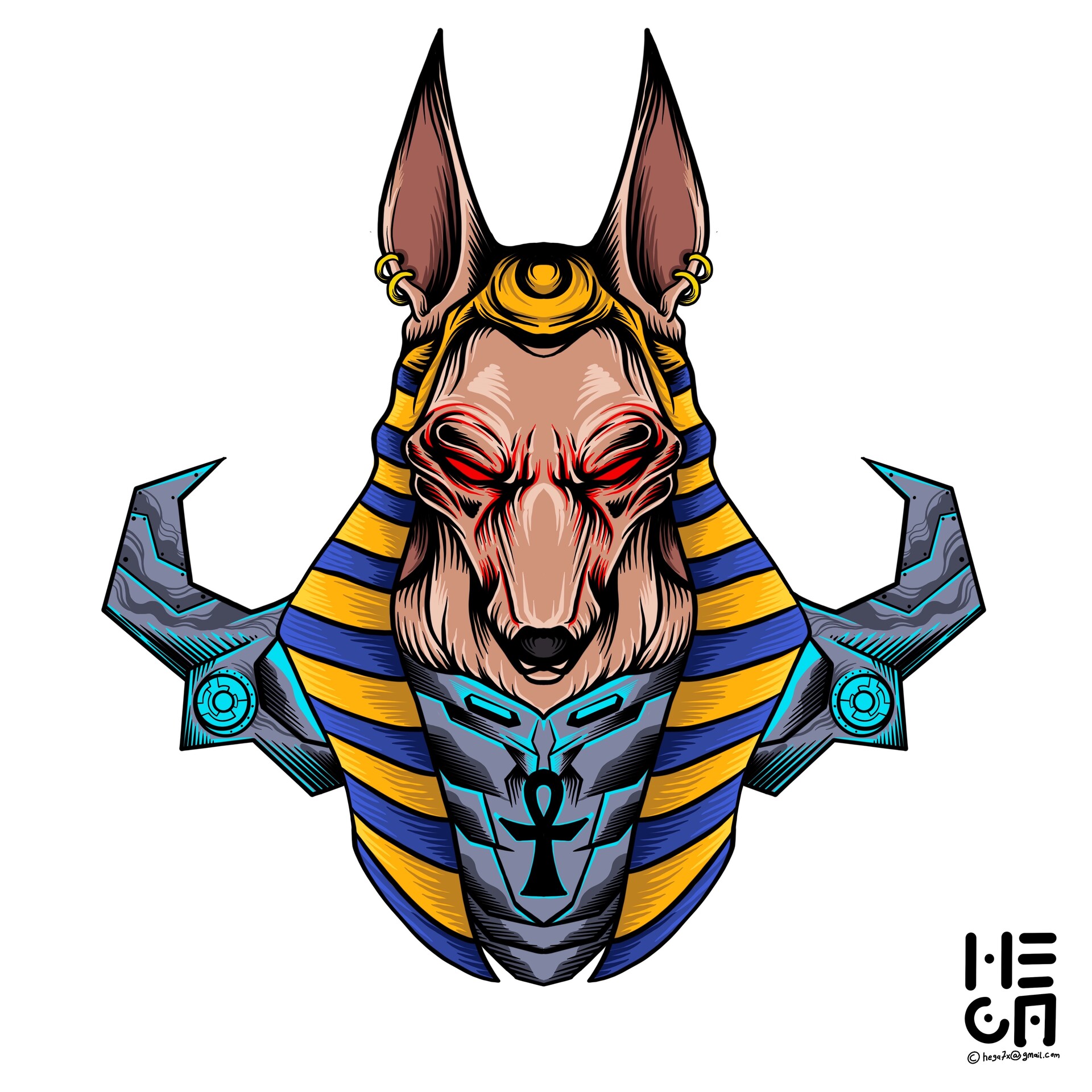 ArtStation - Mecha Anubis