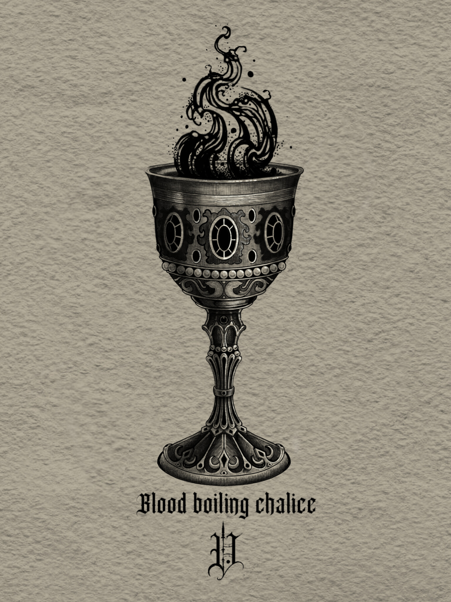 ArtStation - Blood Boiling Chalice