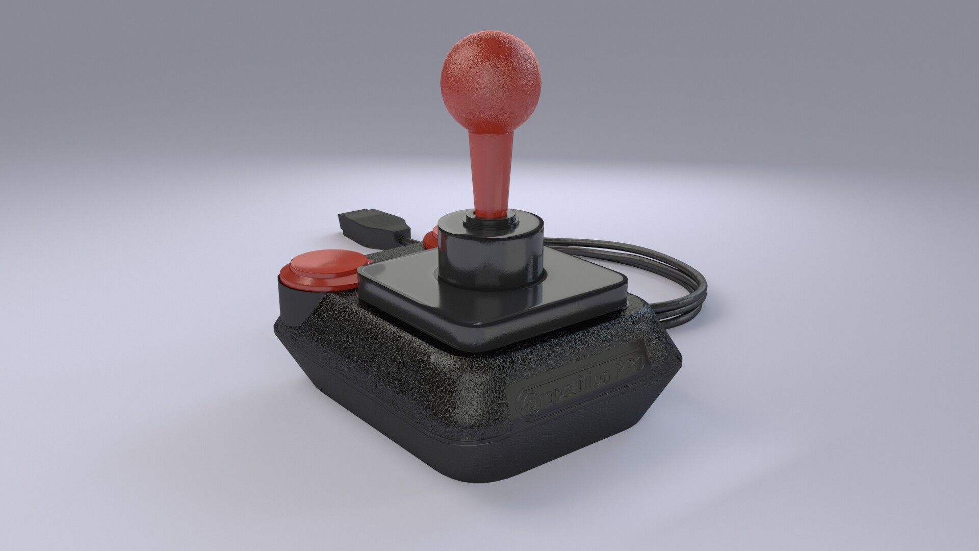 Jim Platt - Kempston Competition Pro Joystick from the 80's 8 bit era