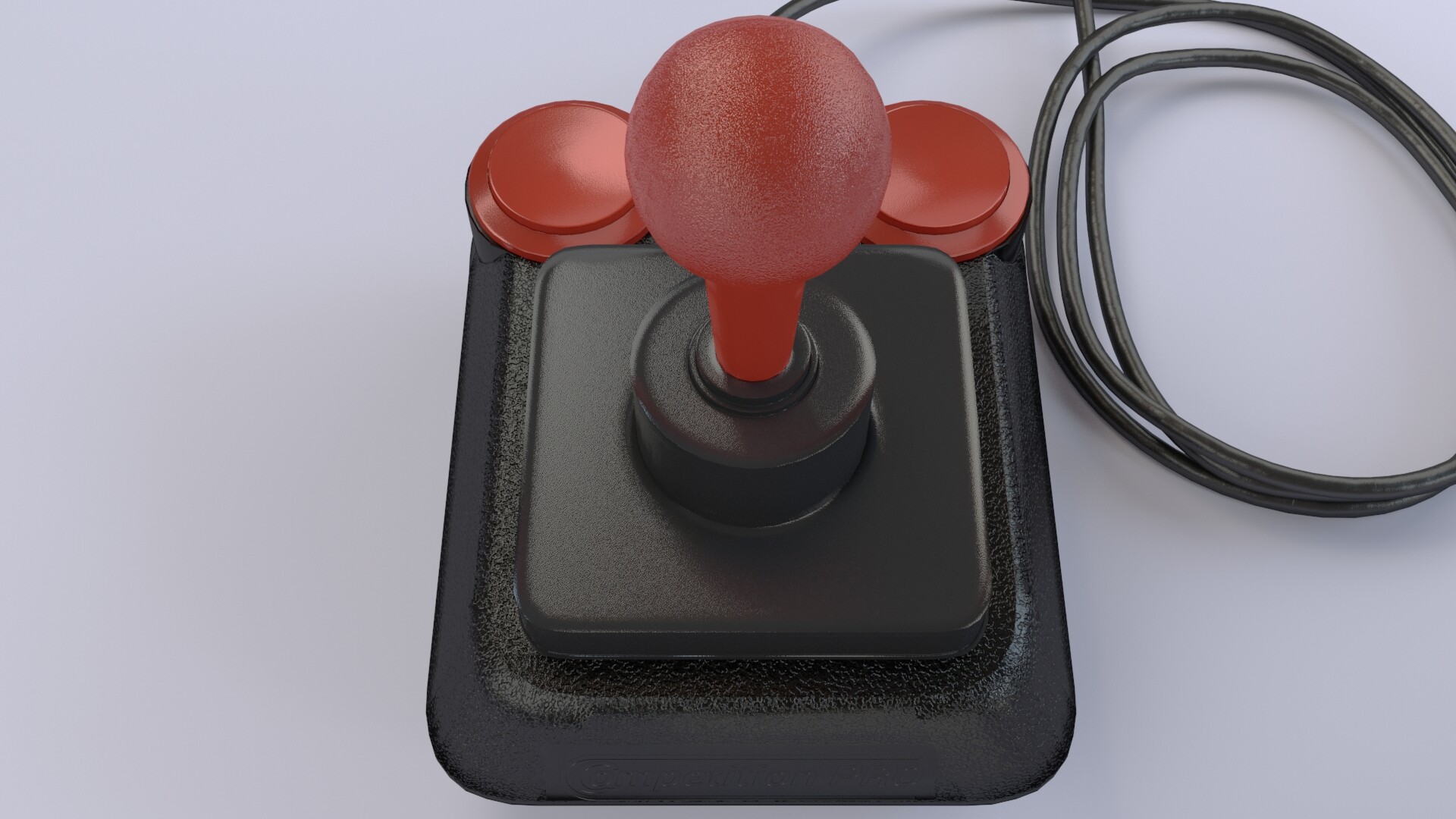 Jim Platt - Kempston Competition Pro Joystick from the 80's 8 bit era