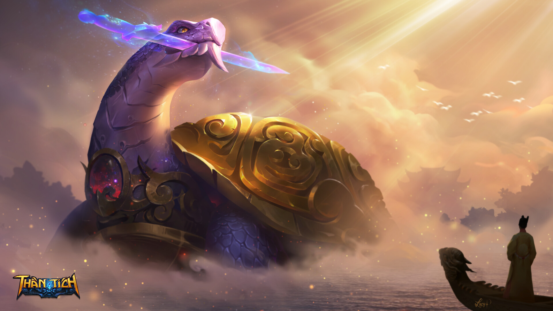 ArtStation - Kim Quy - the Golden Turtle