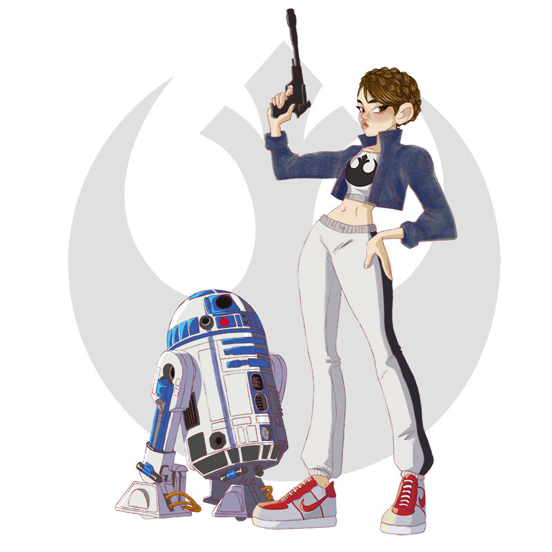 ArtStation - Princess Leia