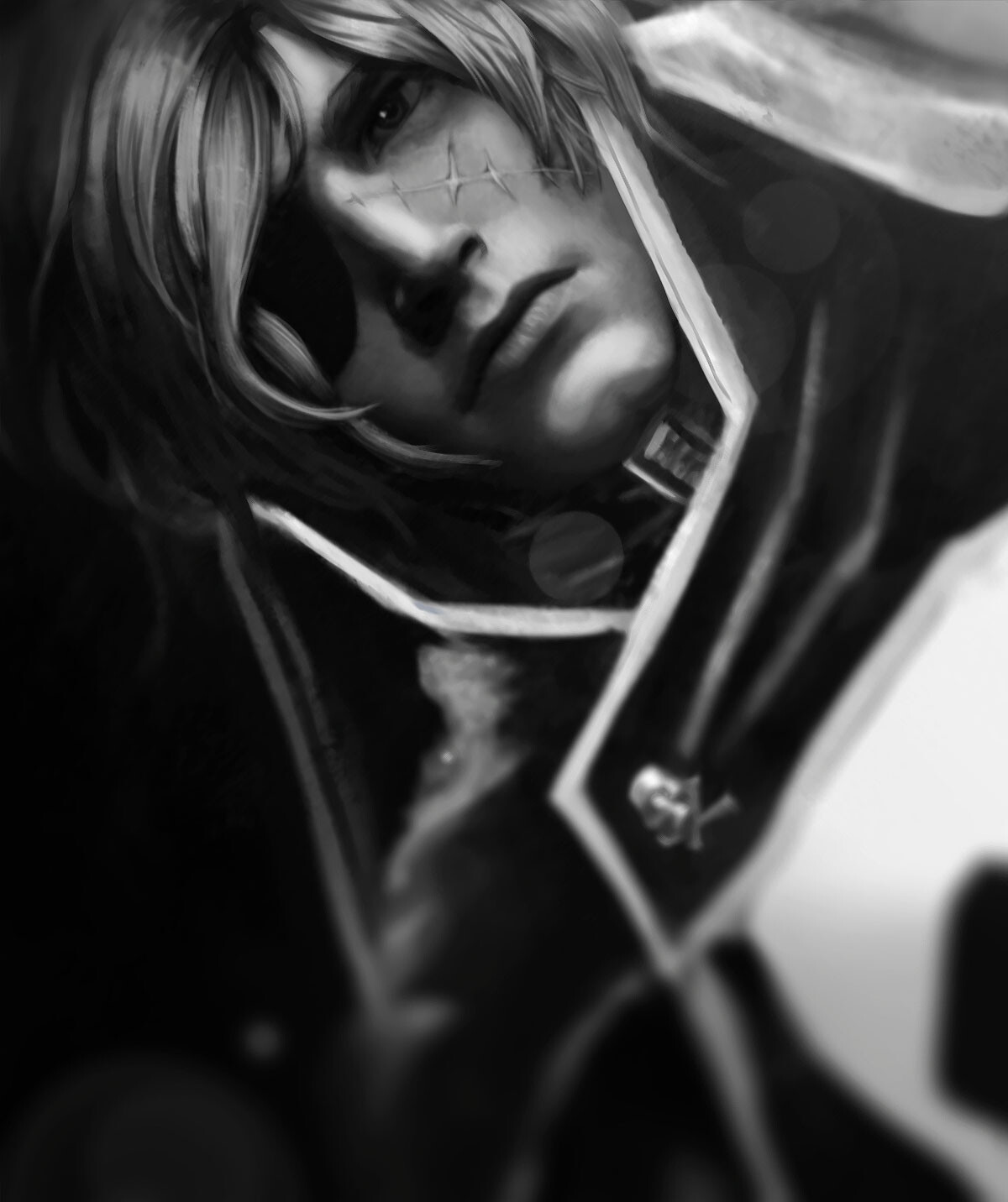 ArtStation - Portrait of Cpt. Harlock