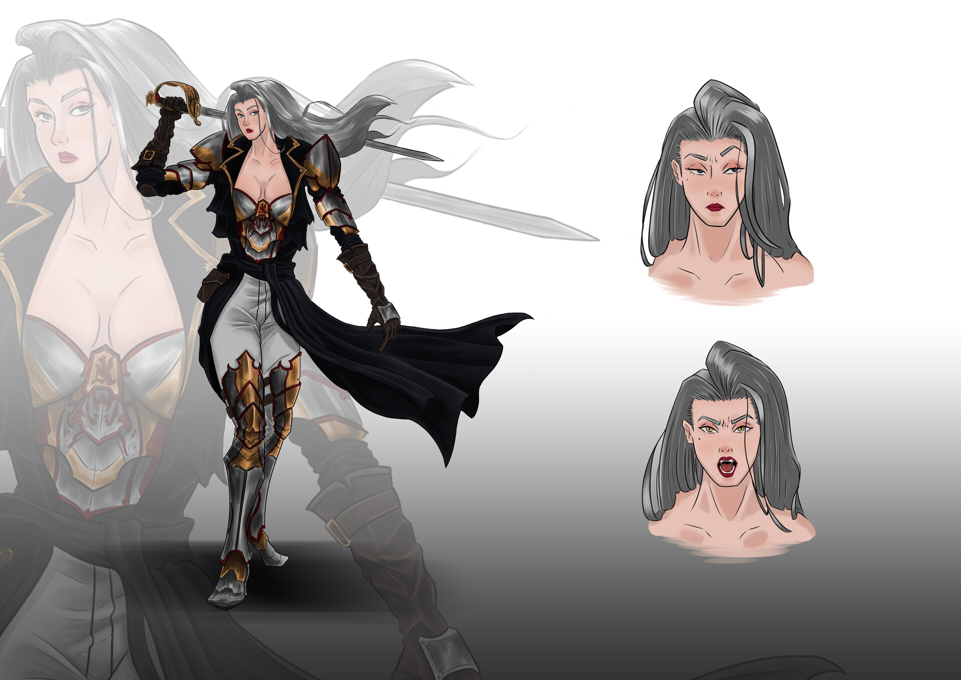 ArtStation - Margaret Grey (Character Design)