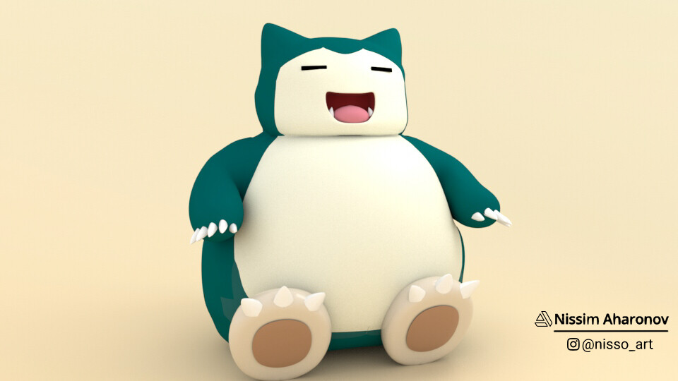 ArtStation - Snorlax