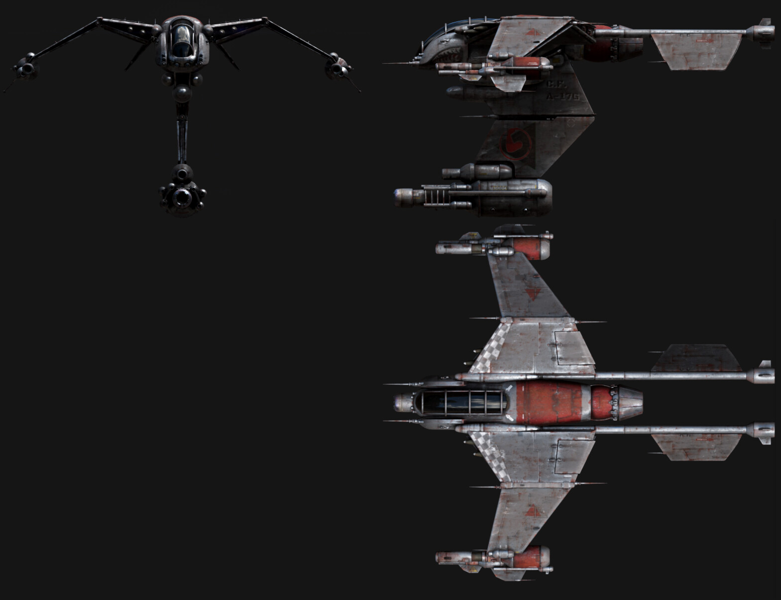 Robert Rose - StarCraft 1-style Terran Wraith