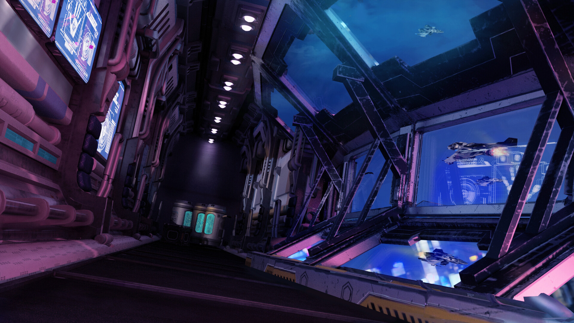 ArtStation - Sci-fi Ship