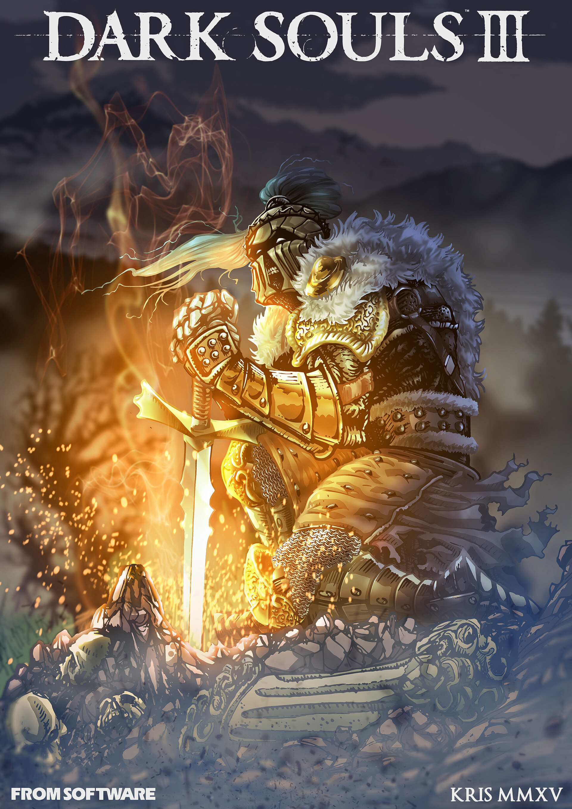 ArtStation - Dark Souls 3 fan-art