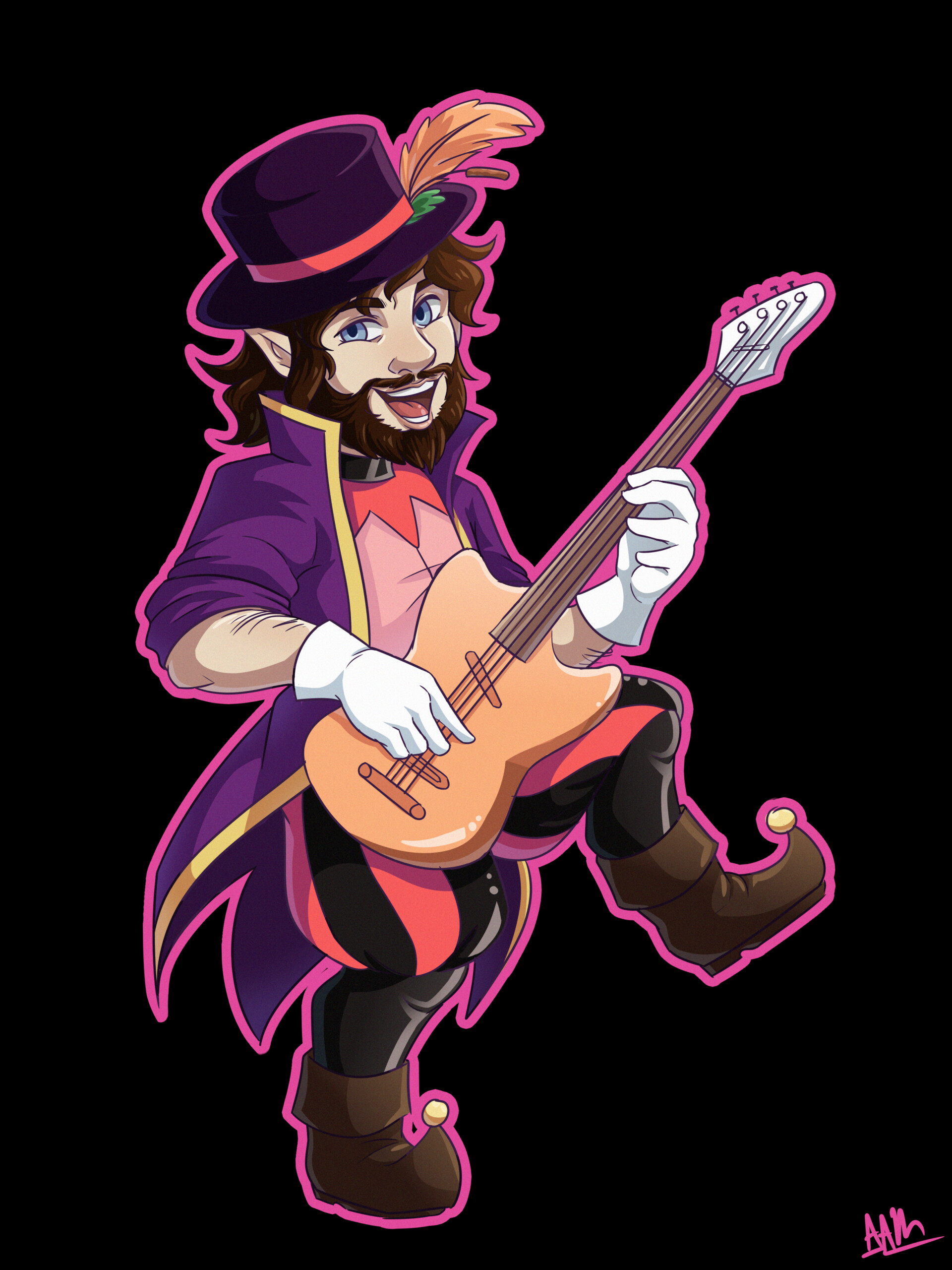 ArtStation - Jethro the Bard