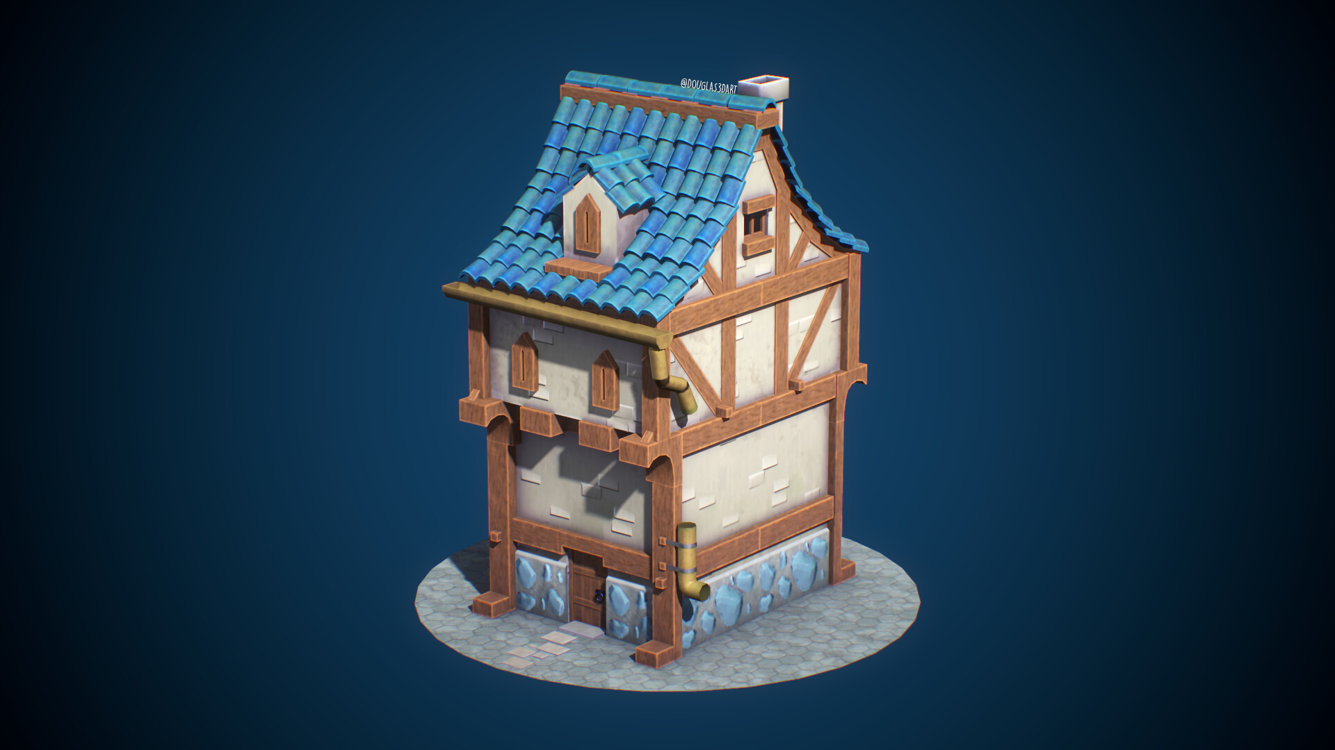 ArtStation - Stylized House