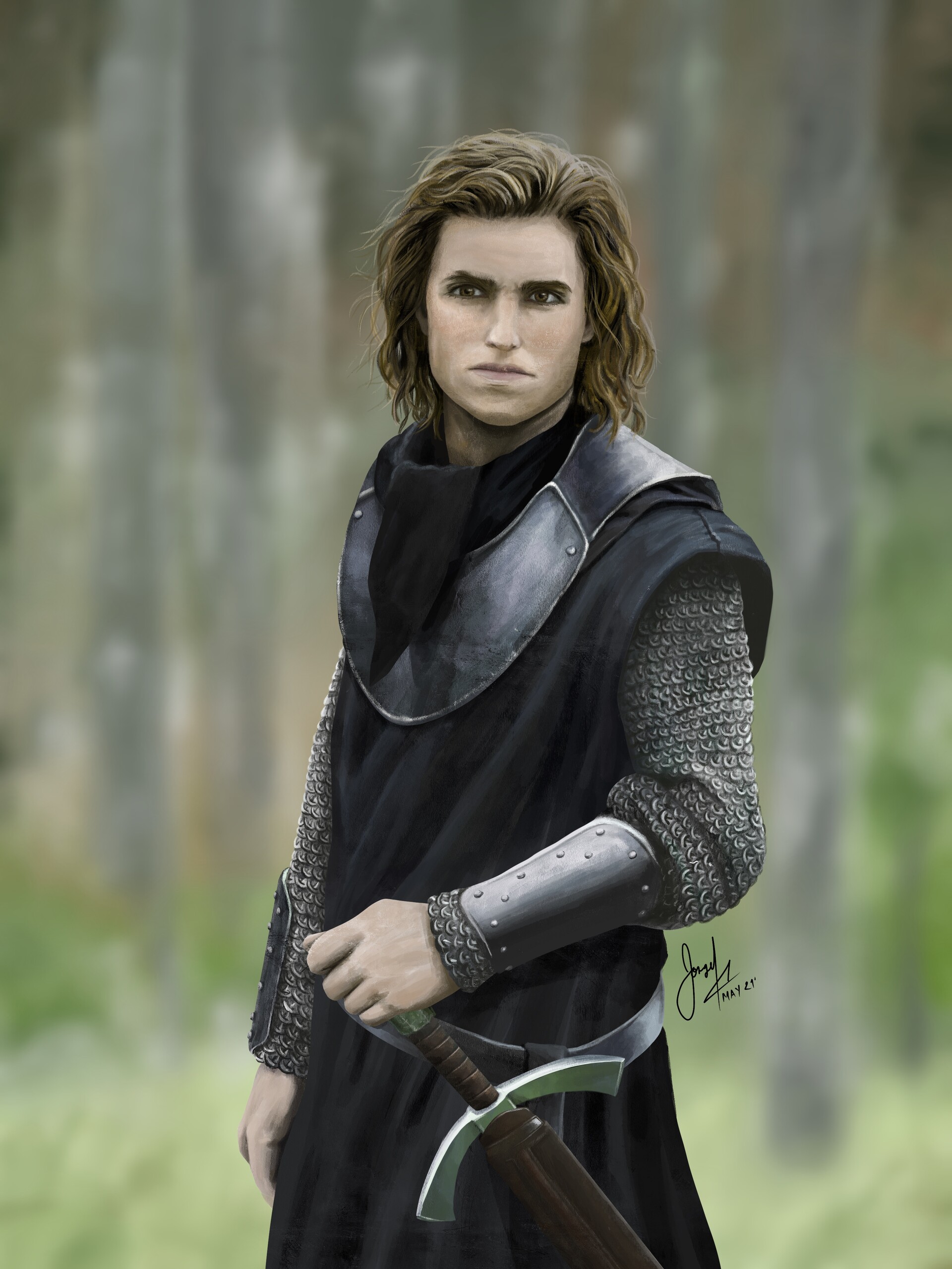 ArtStation - Guard on watch