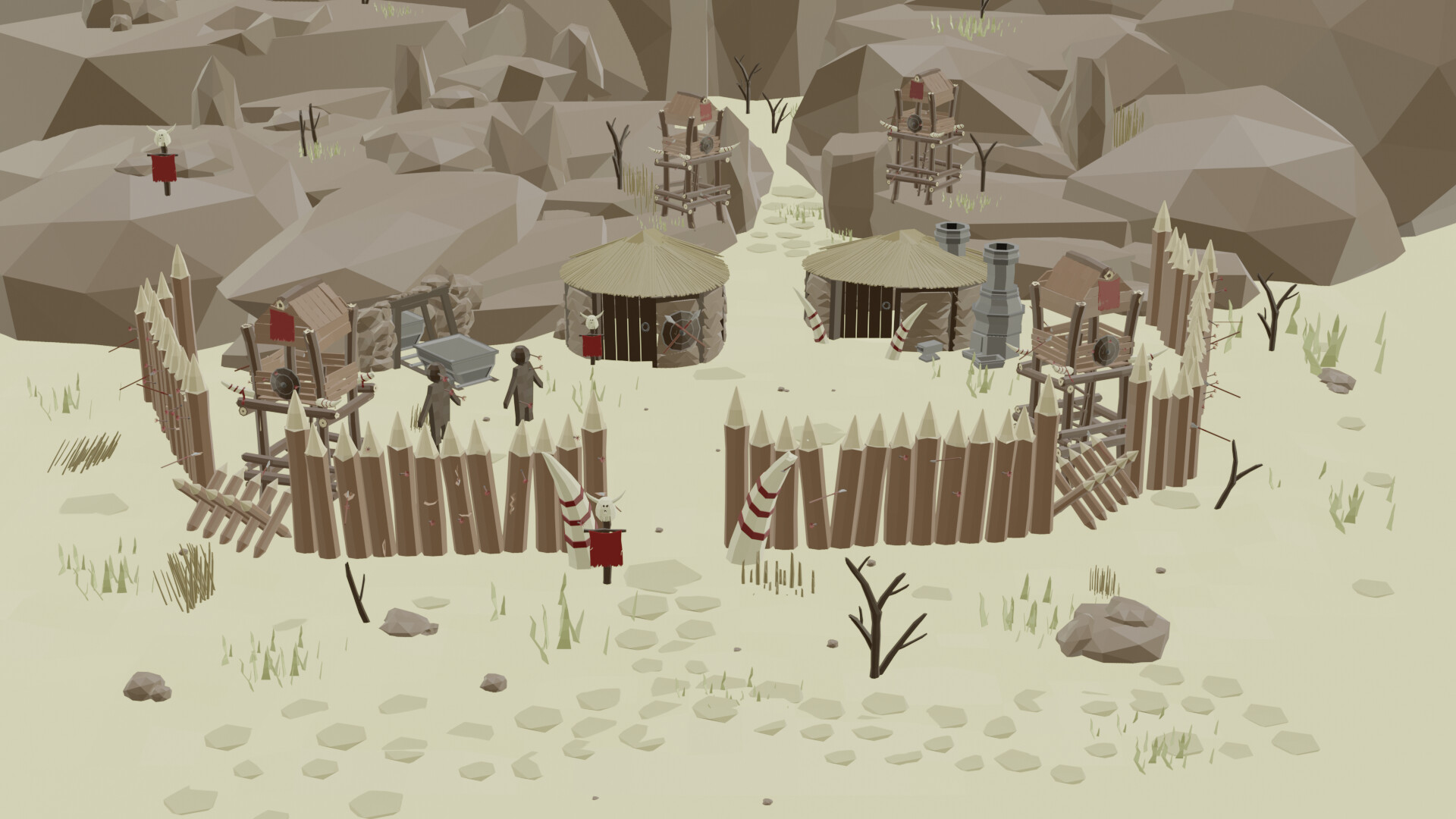 ArtStation - Orc Village