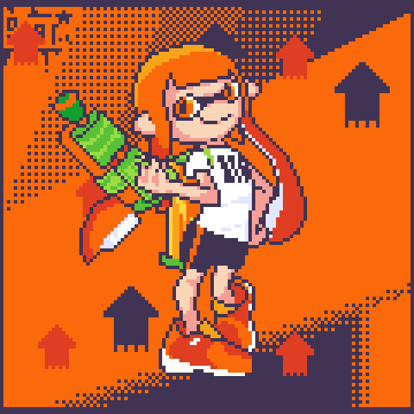 ArtStation - Splatoon - Inkling