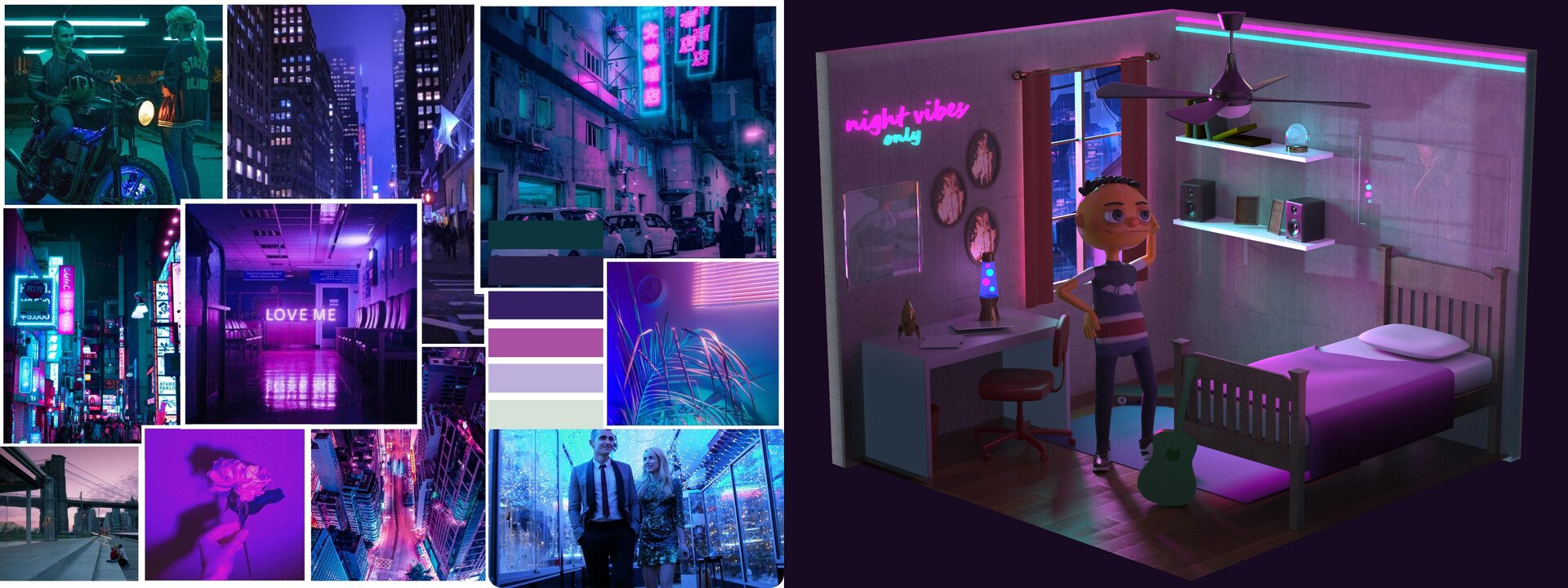 ArtStation - Stu Bedroom - Lighting