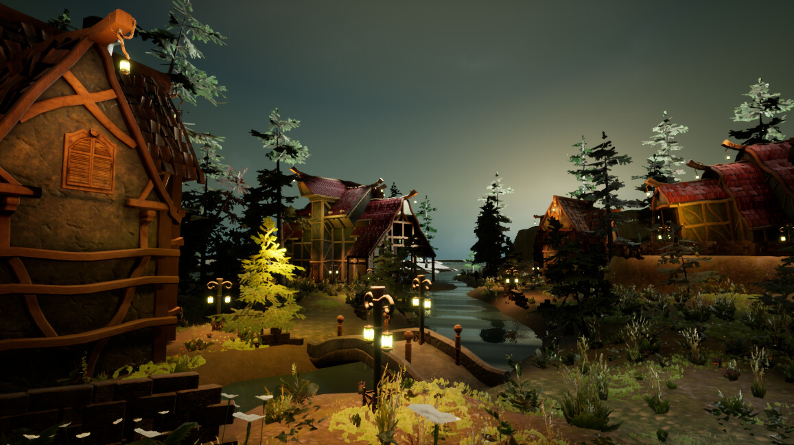 ArtStation - Medieval Forest.