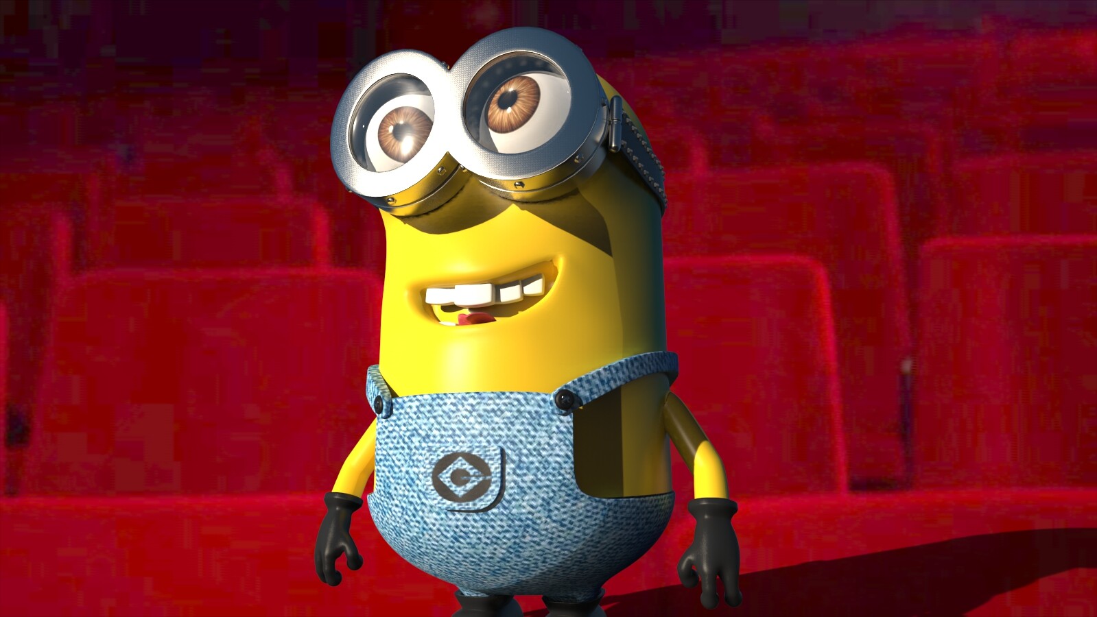 ArtStation - Excited Minion in theater!