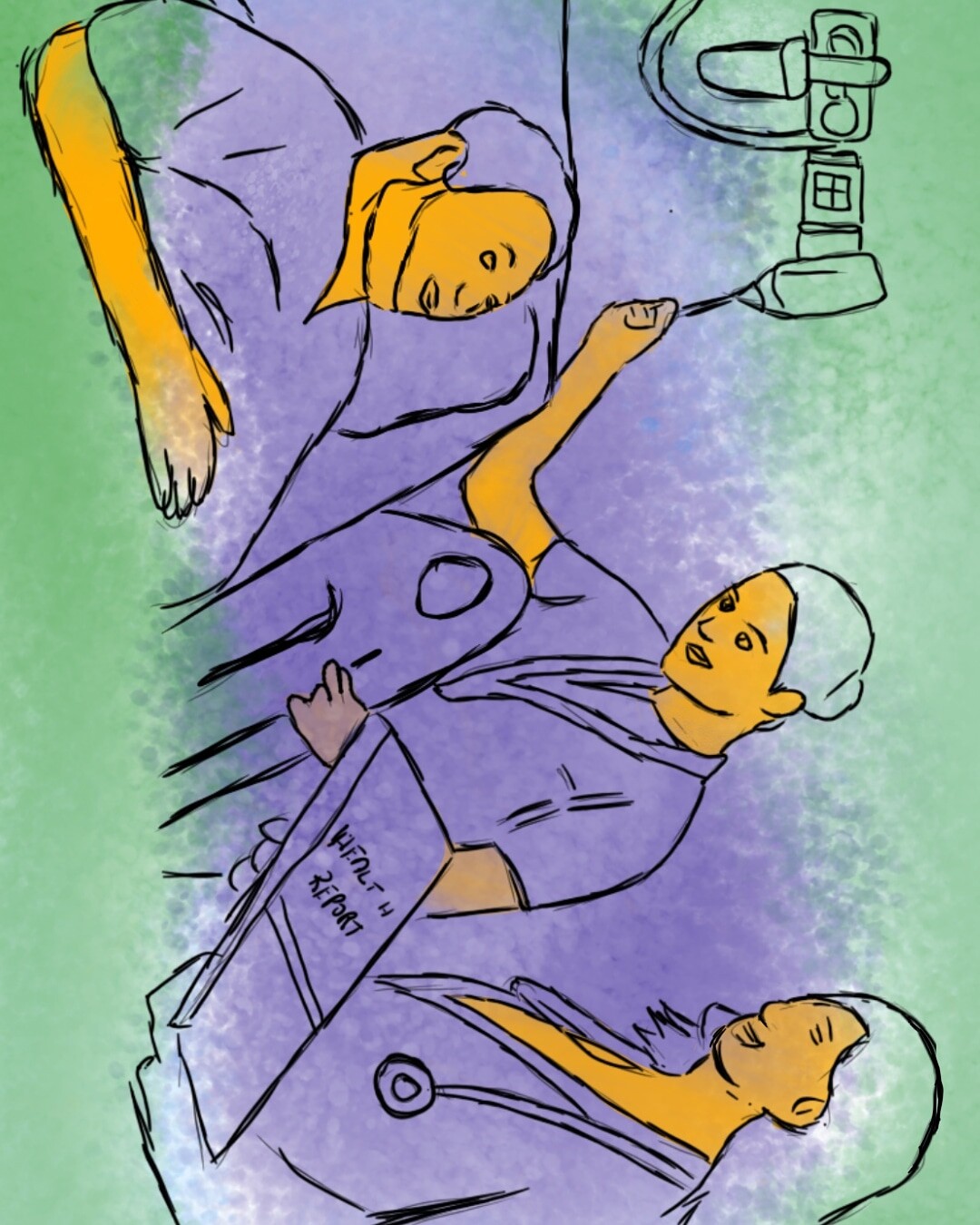 ArtStation - Doctors Tribute art