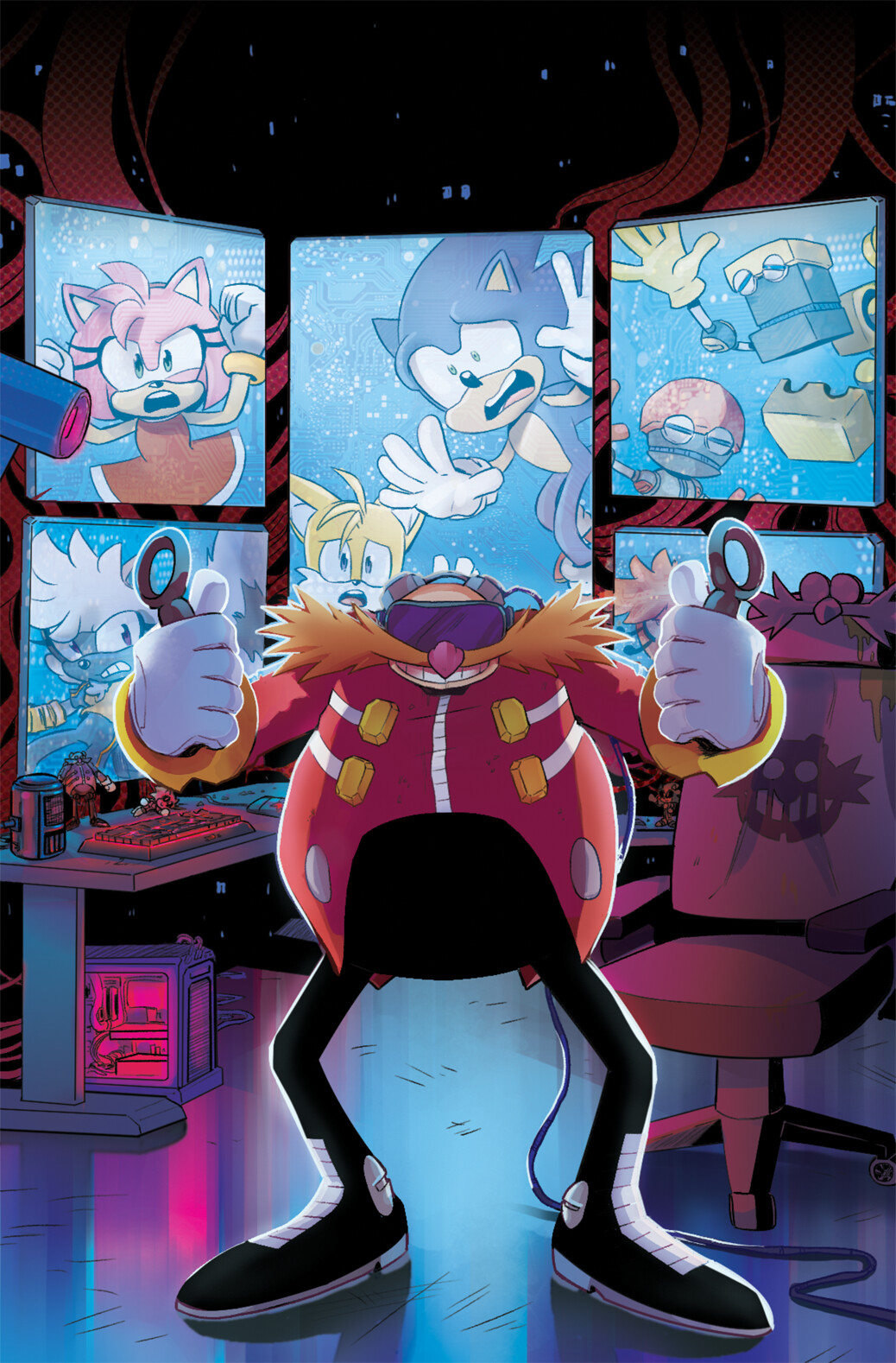 ArtStation - IDW SONIC THE HEDGEHOG COVERB 39