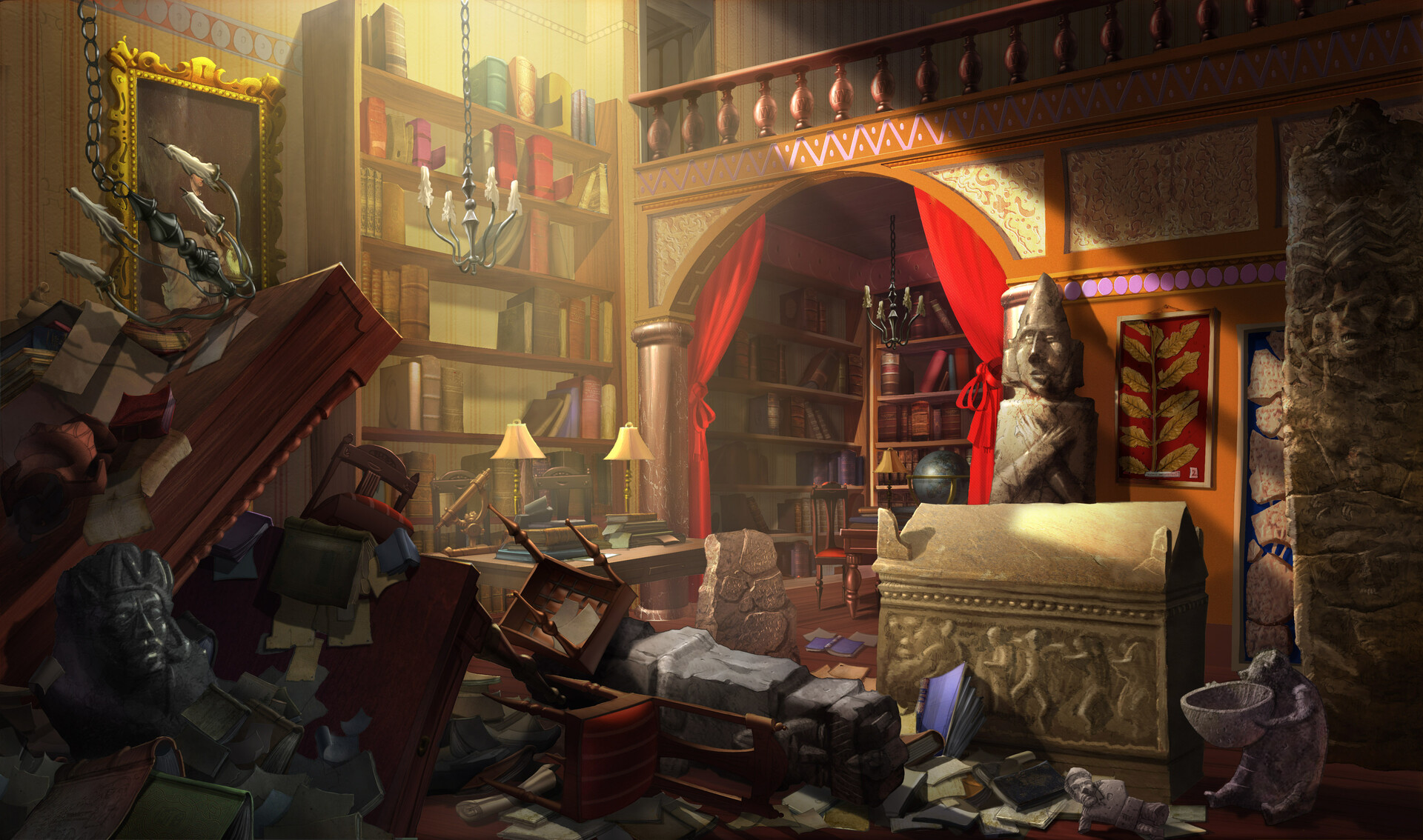 ArtStation - Animation Backgrounds III.