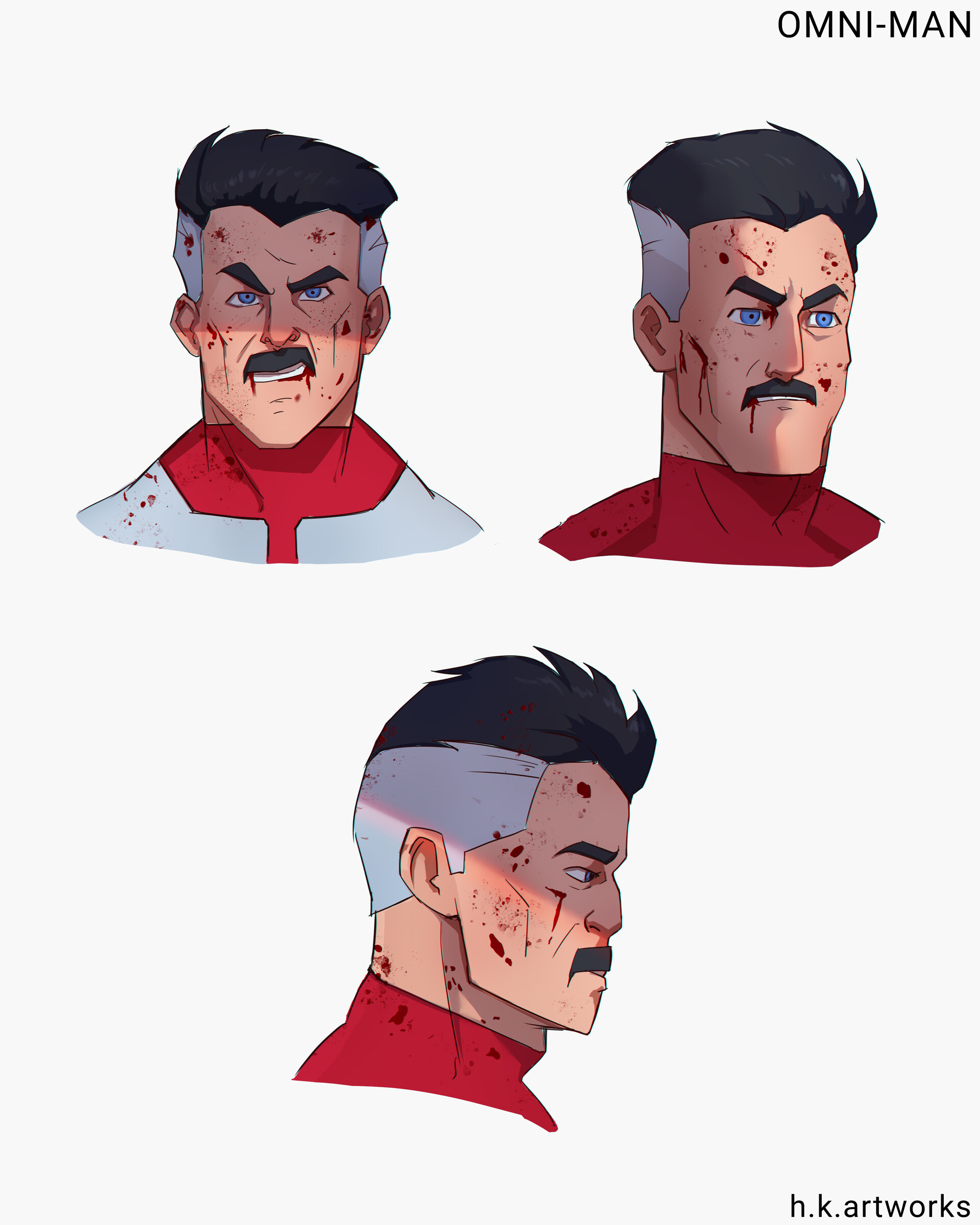 ArtStation - Omni man Quick Study