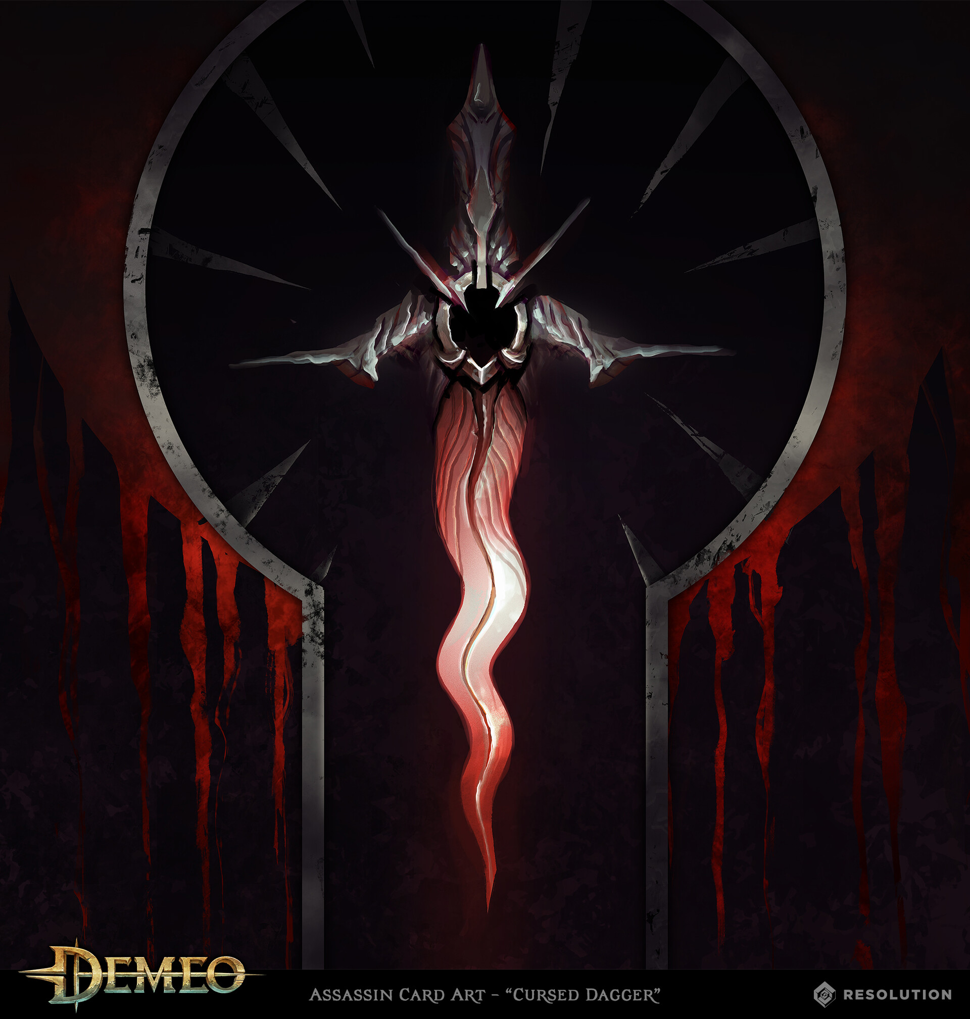 Jonathan Wesslund - Demeo - Assassin card art