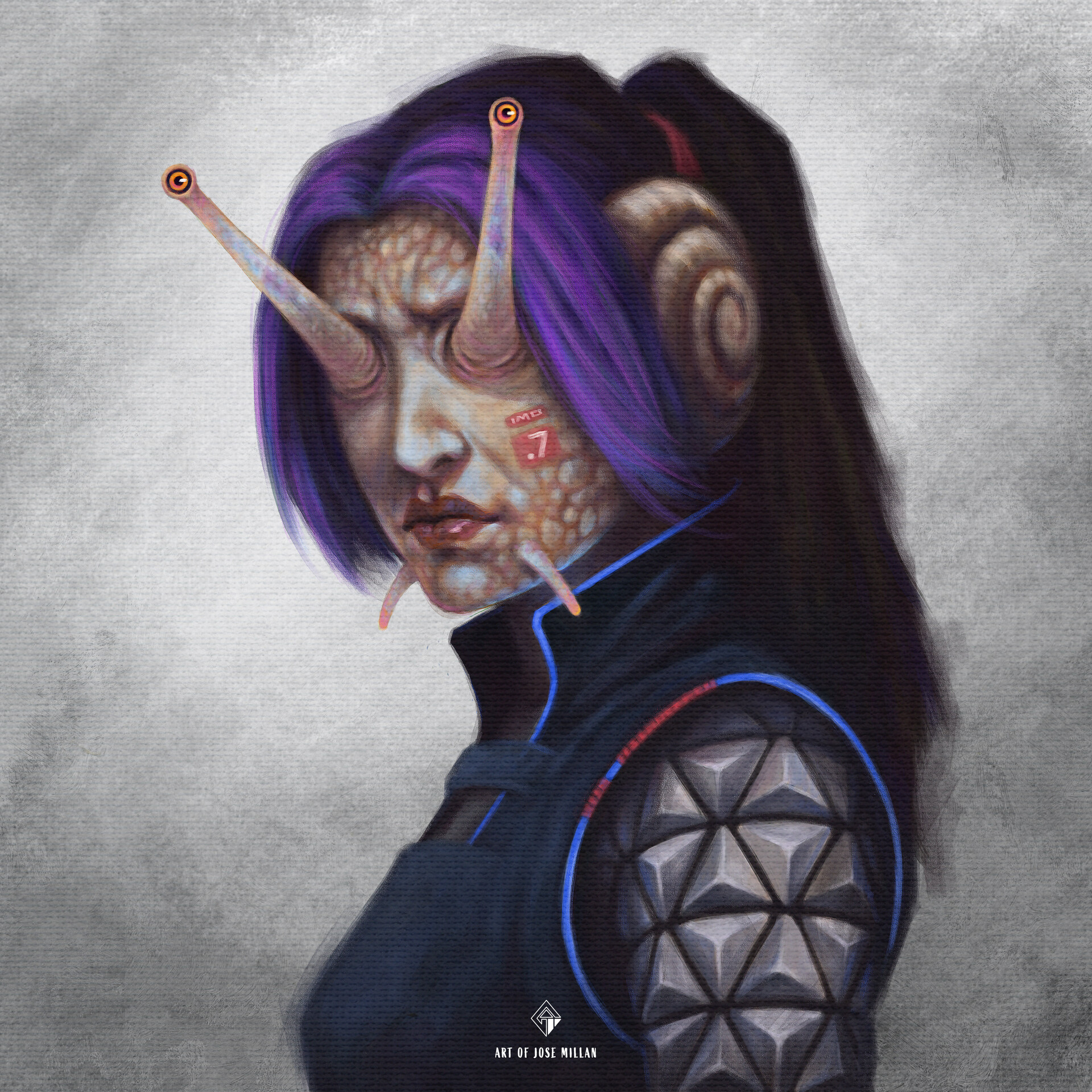 ArtStation - Snail Girl, Jose Millan