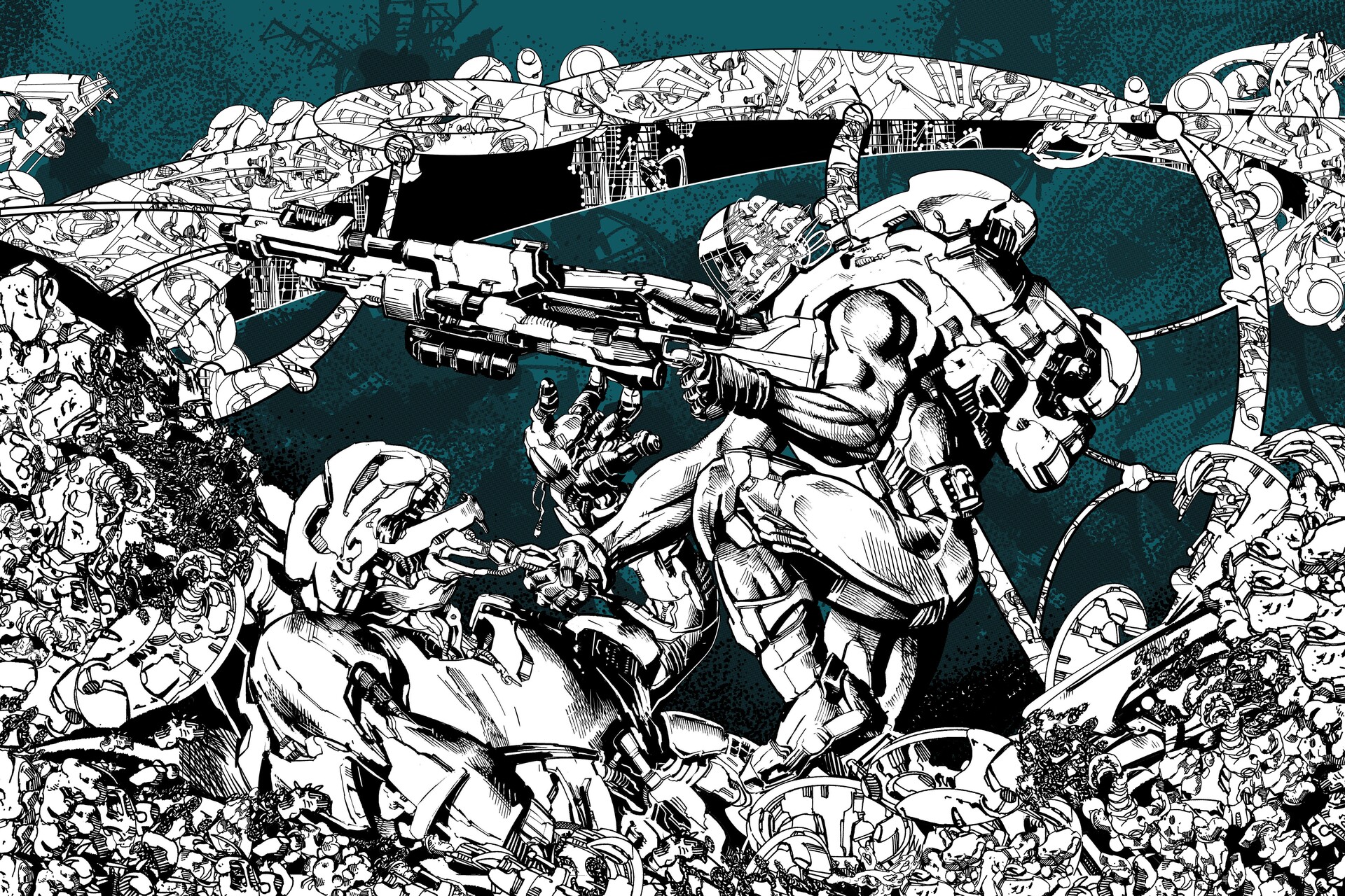 ArtStation - the robot hunter