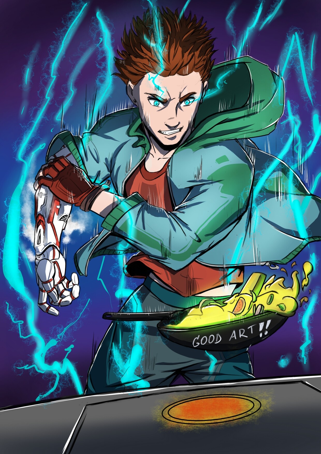 ArtStation - Cooking art