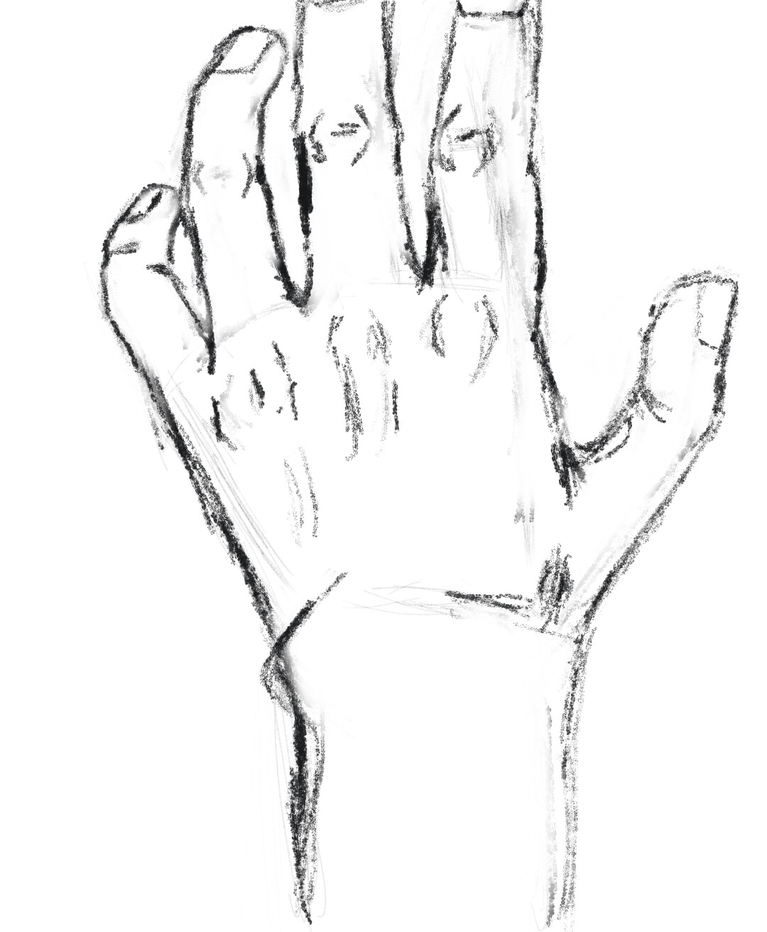 ArtStation - Sketch hand