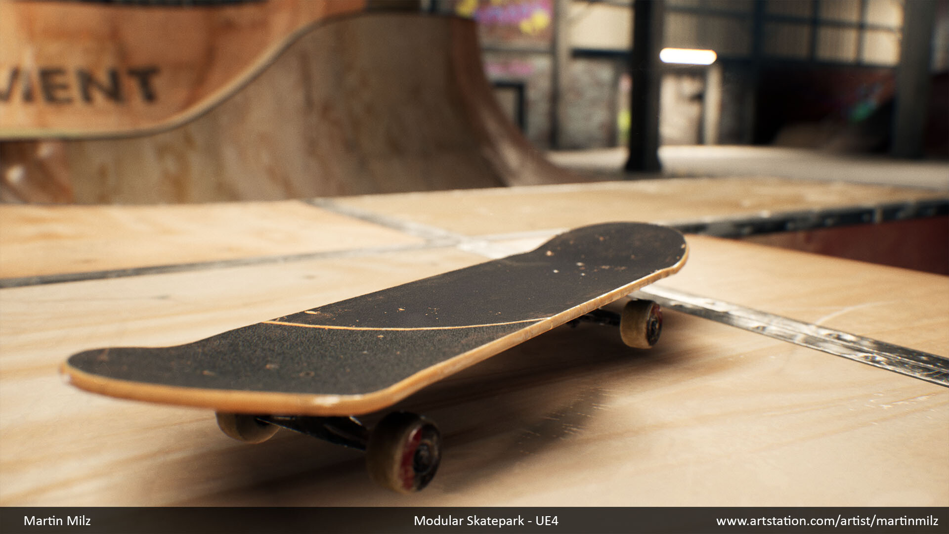 Martin Milz - Modular Skatepark - UE4
