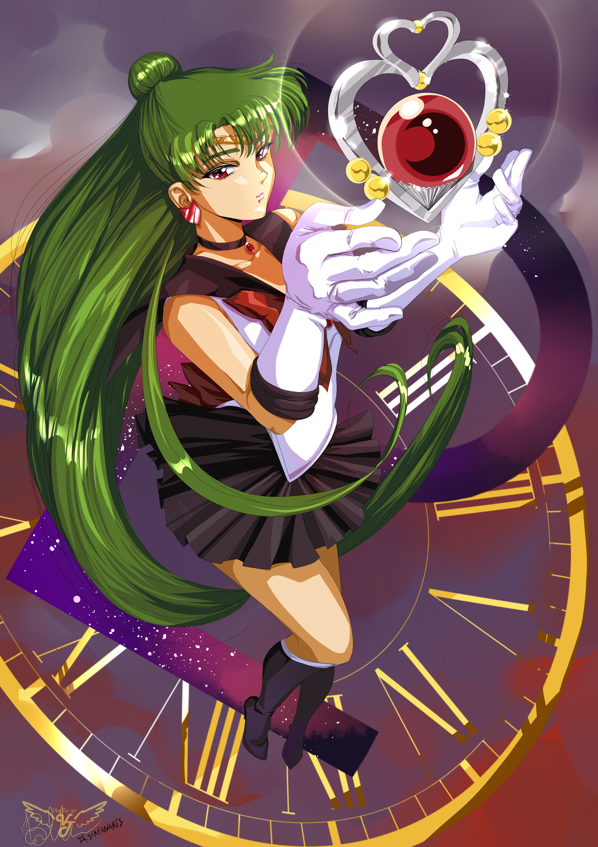 ArtStation - Sailor Pluto