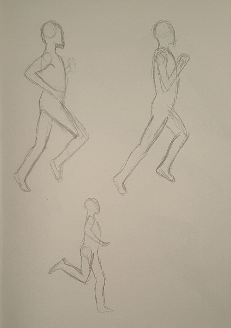 Things In Motion Drawings