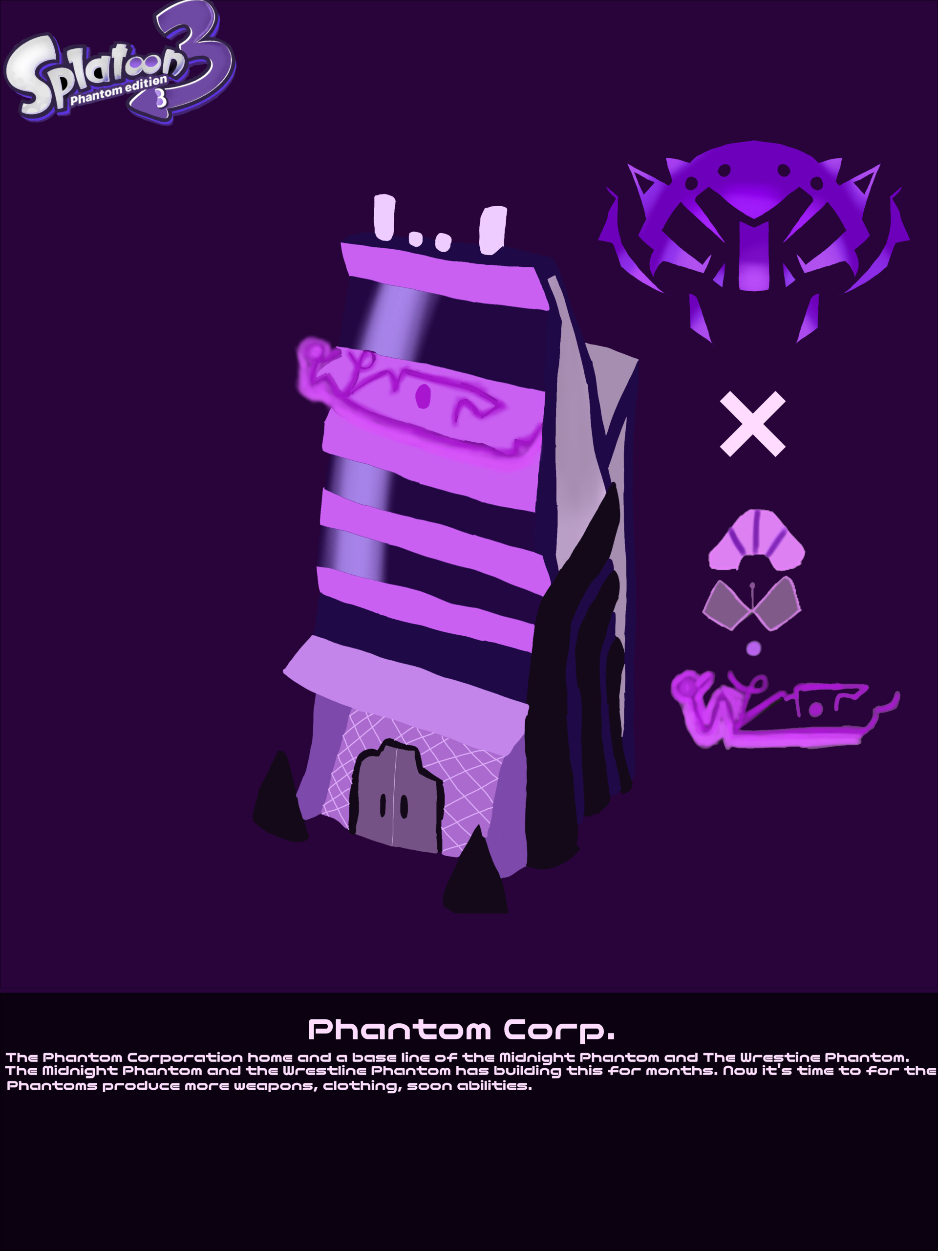 ArtStation - Splatoon 3 DLC Phantom: Phantom corp.