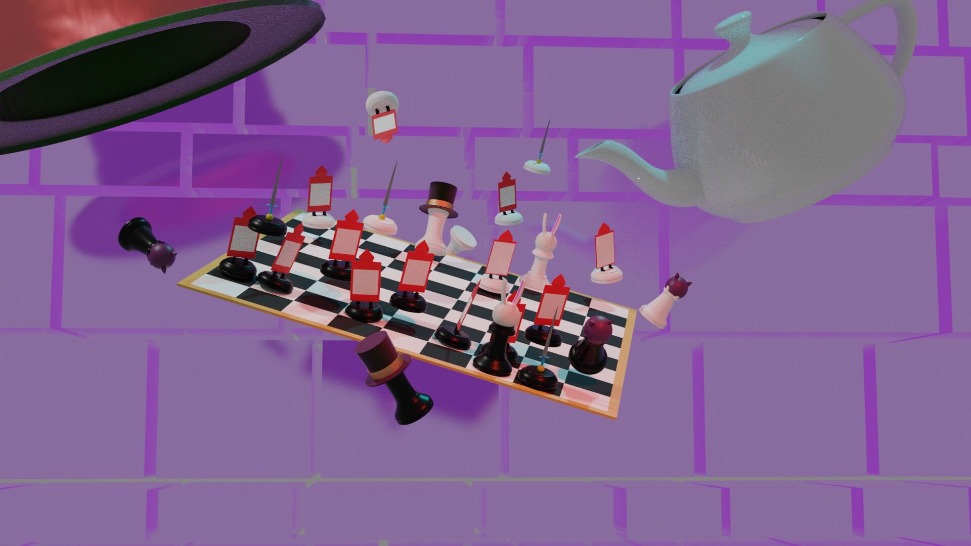 ArtStation - Chess in Wonderland