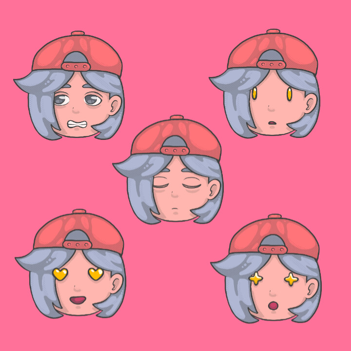 ArtStation - Face doodle