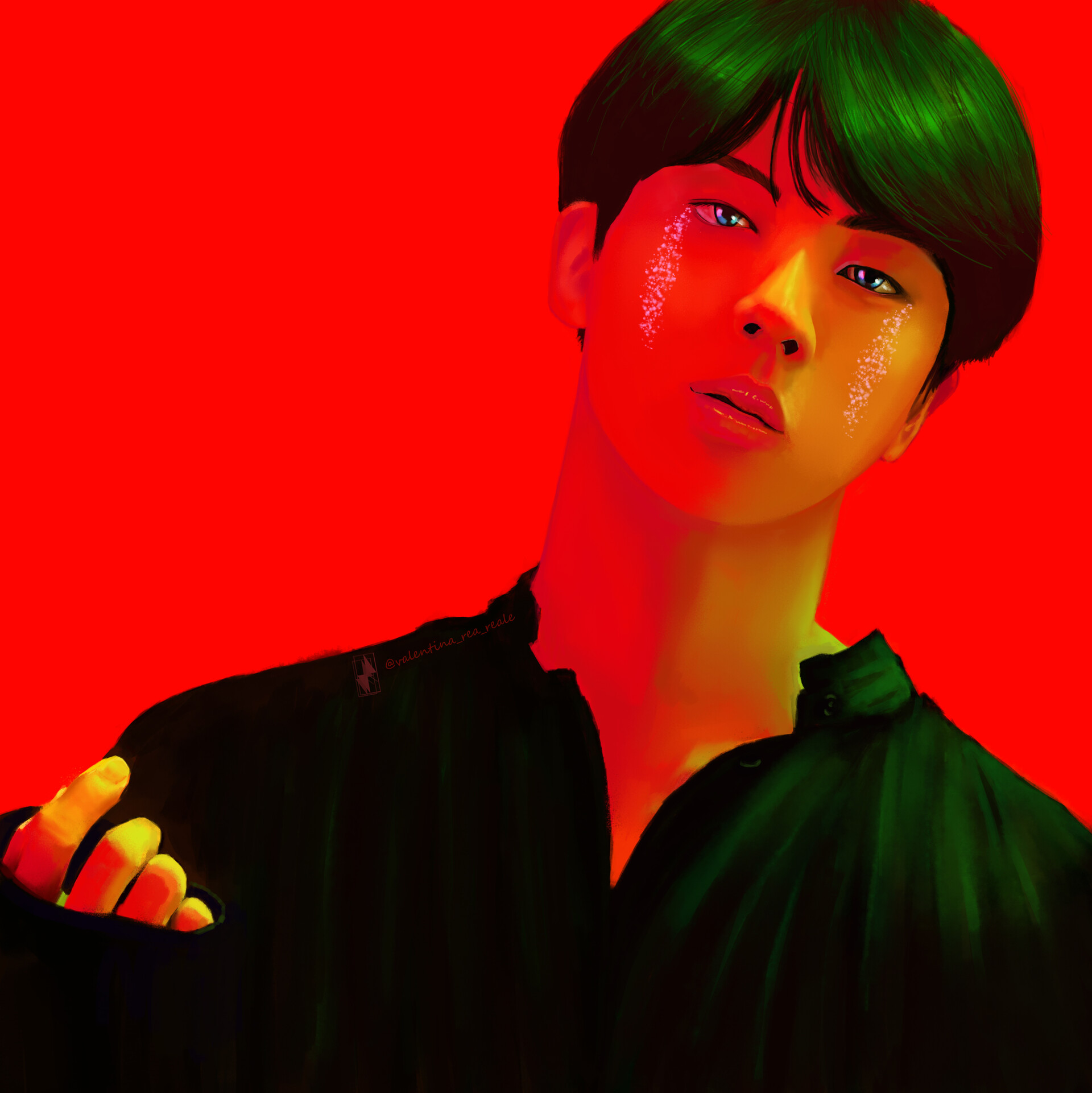 ArtStation - Jin- Red Seokjin