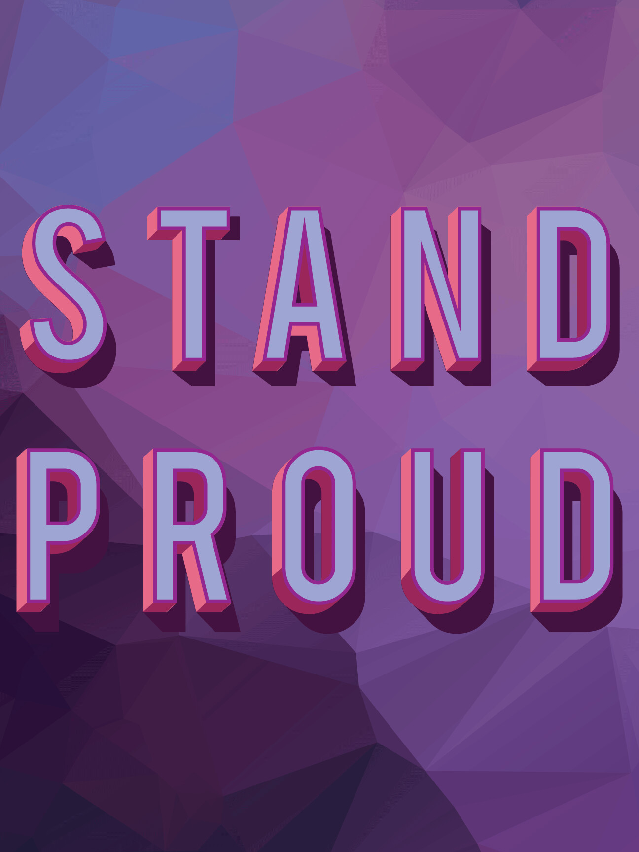 ArtStation - Typography: Stand Proud