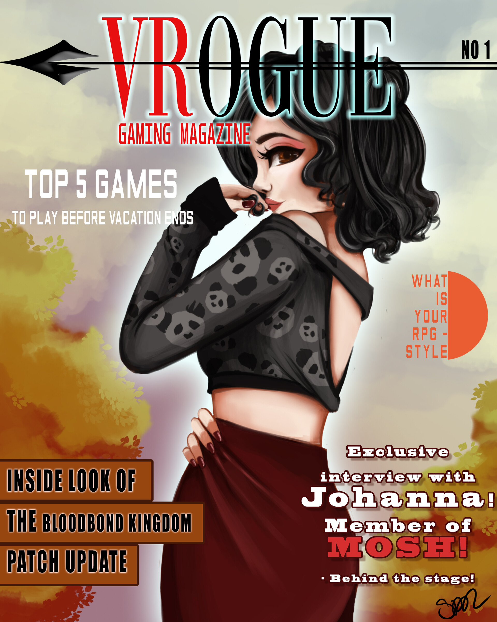 ArtStation - VROGUE No1 -Johanna