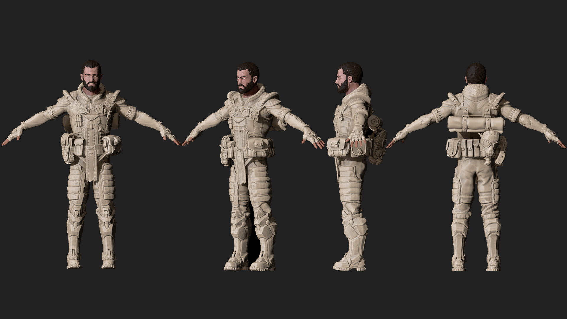 ArtStation - Character armor