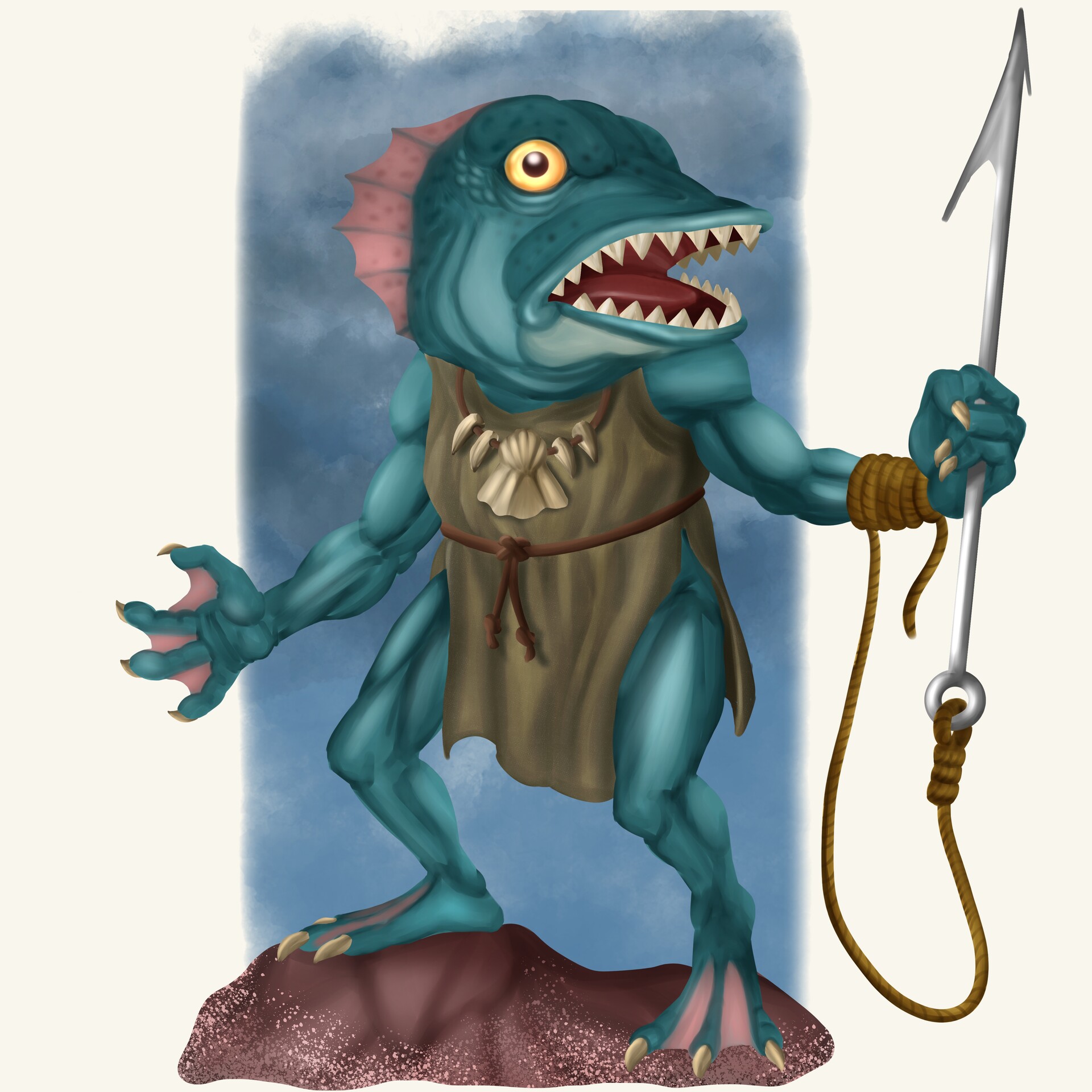 ArtStation - D&D Kuotoa