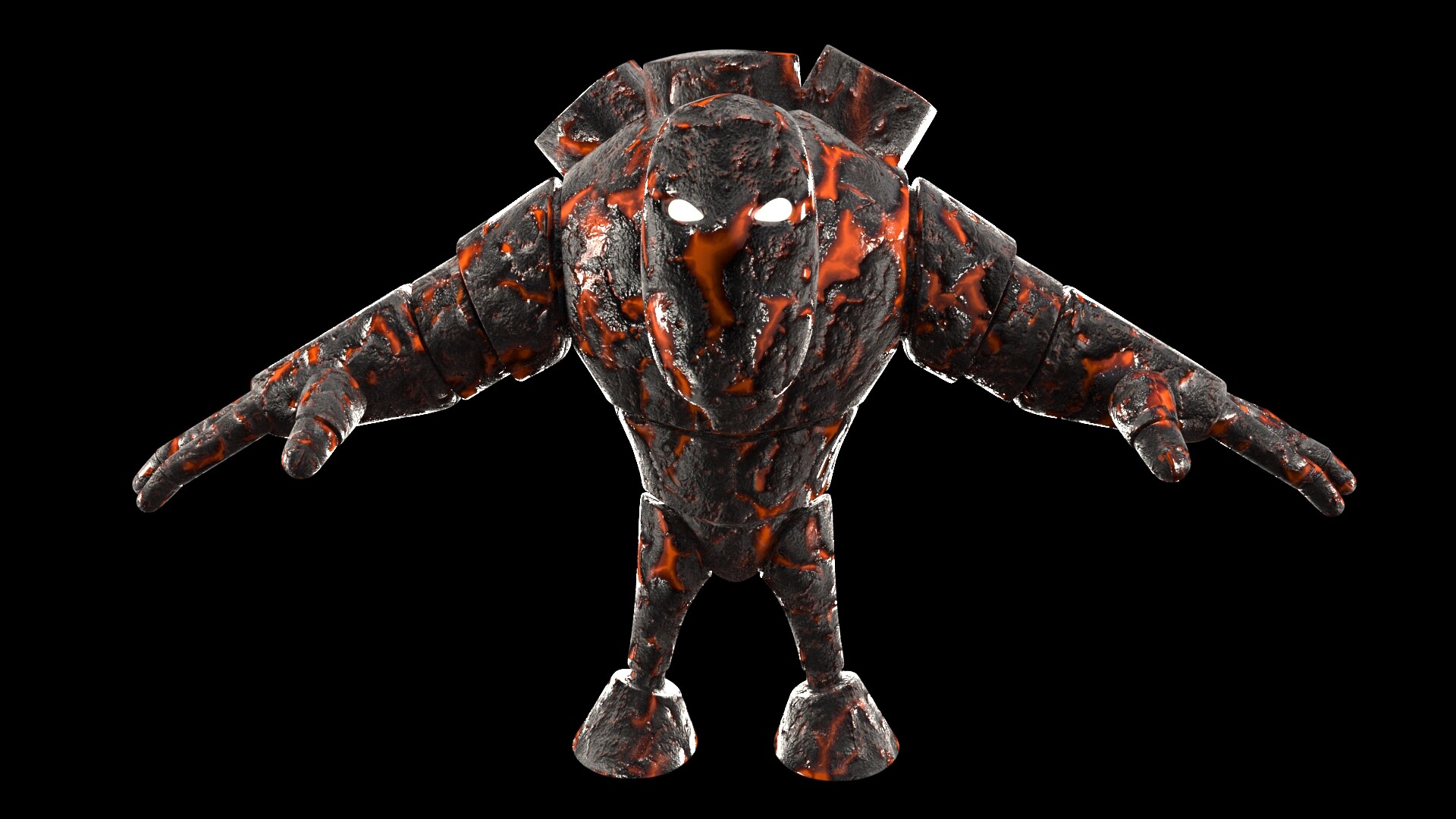 ArtStation - Lava Monster (PBR)