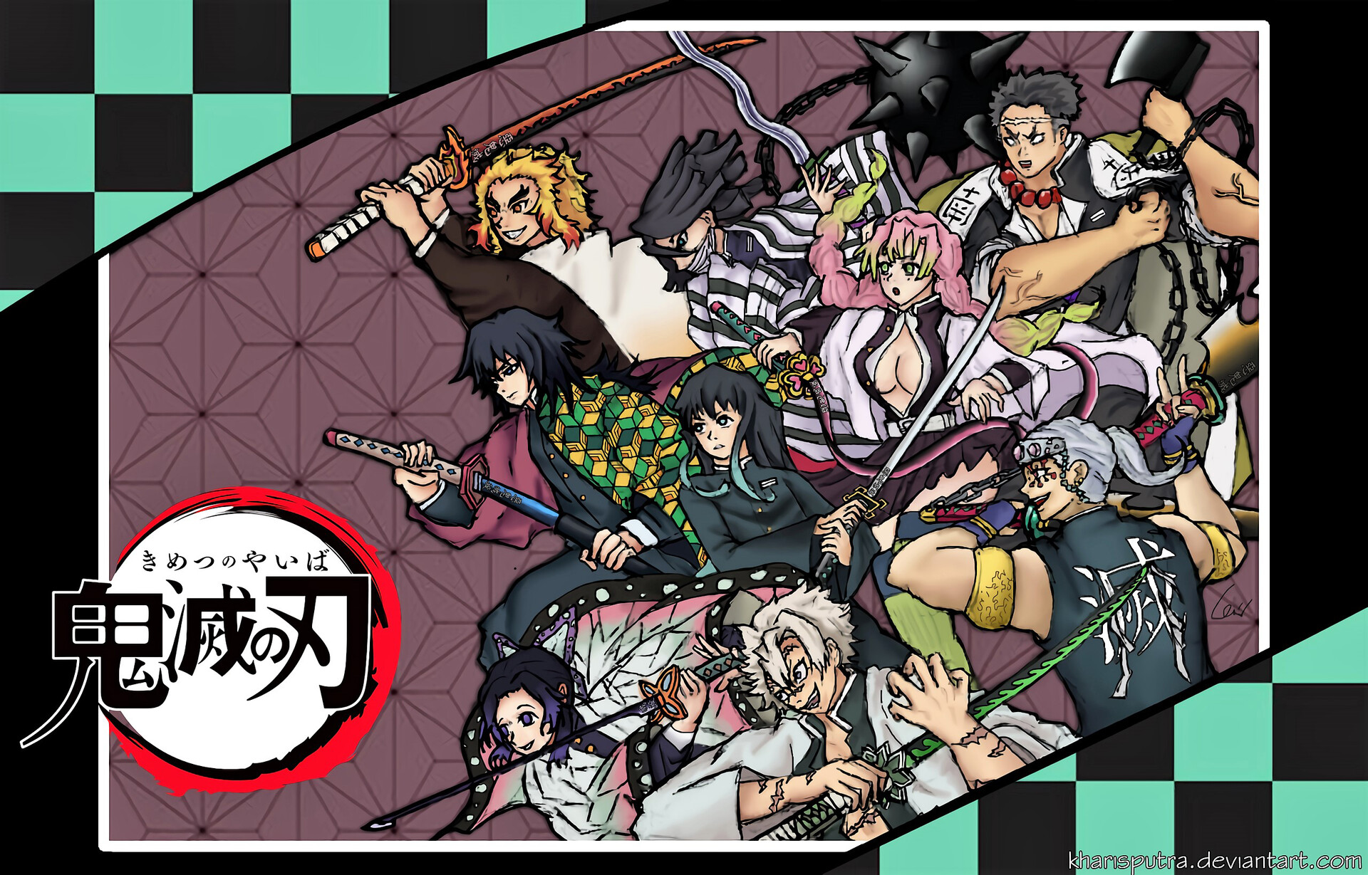 ArtStation - Kimetsu no Yaiba: 9 Hashira