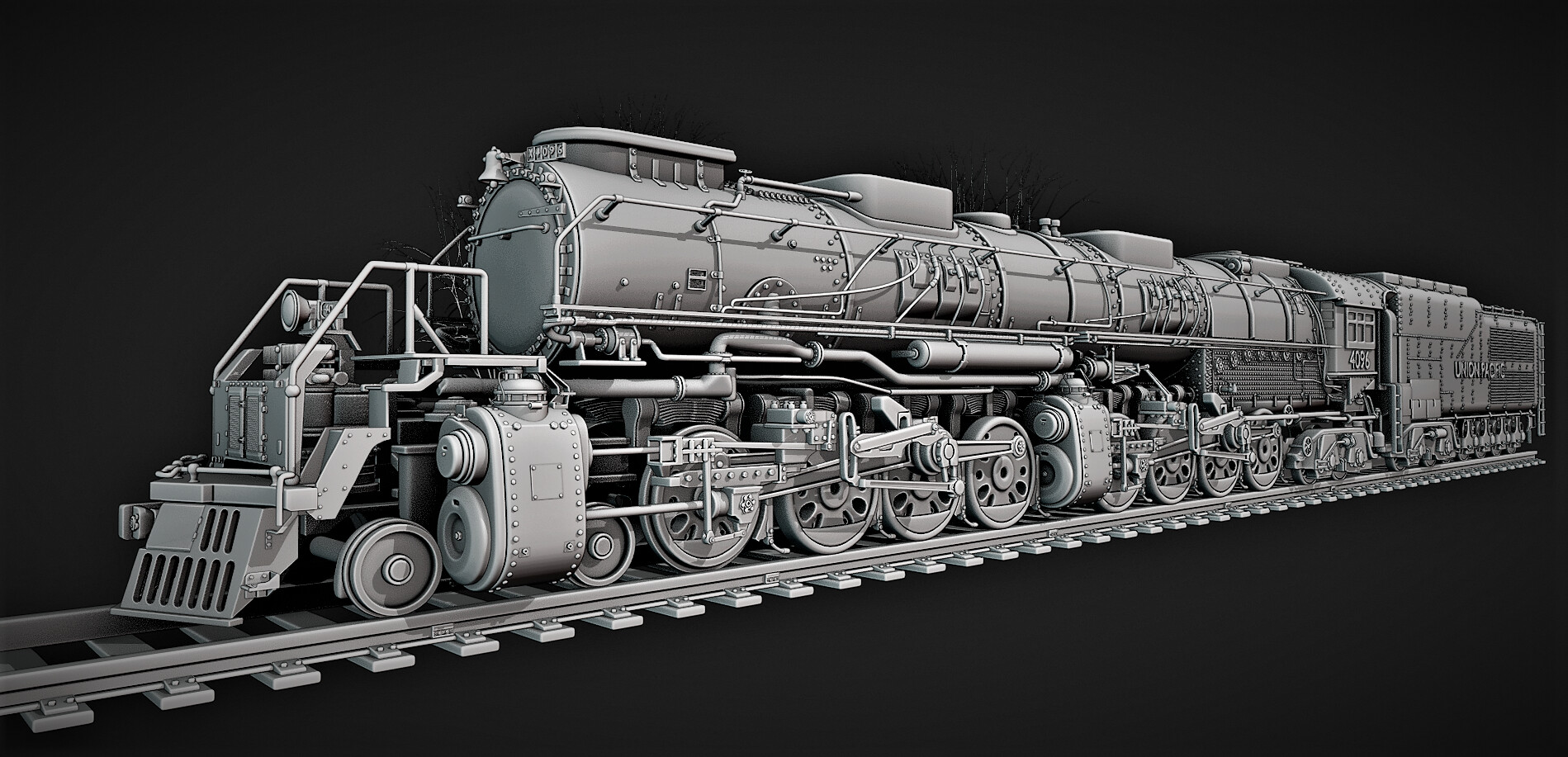 ArtStation - The Train solid View