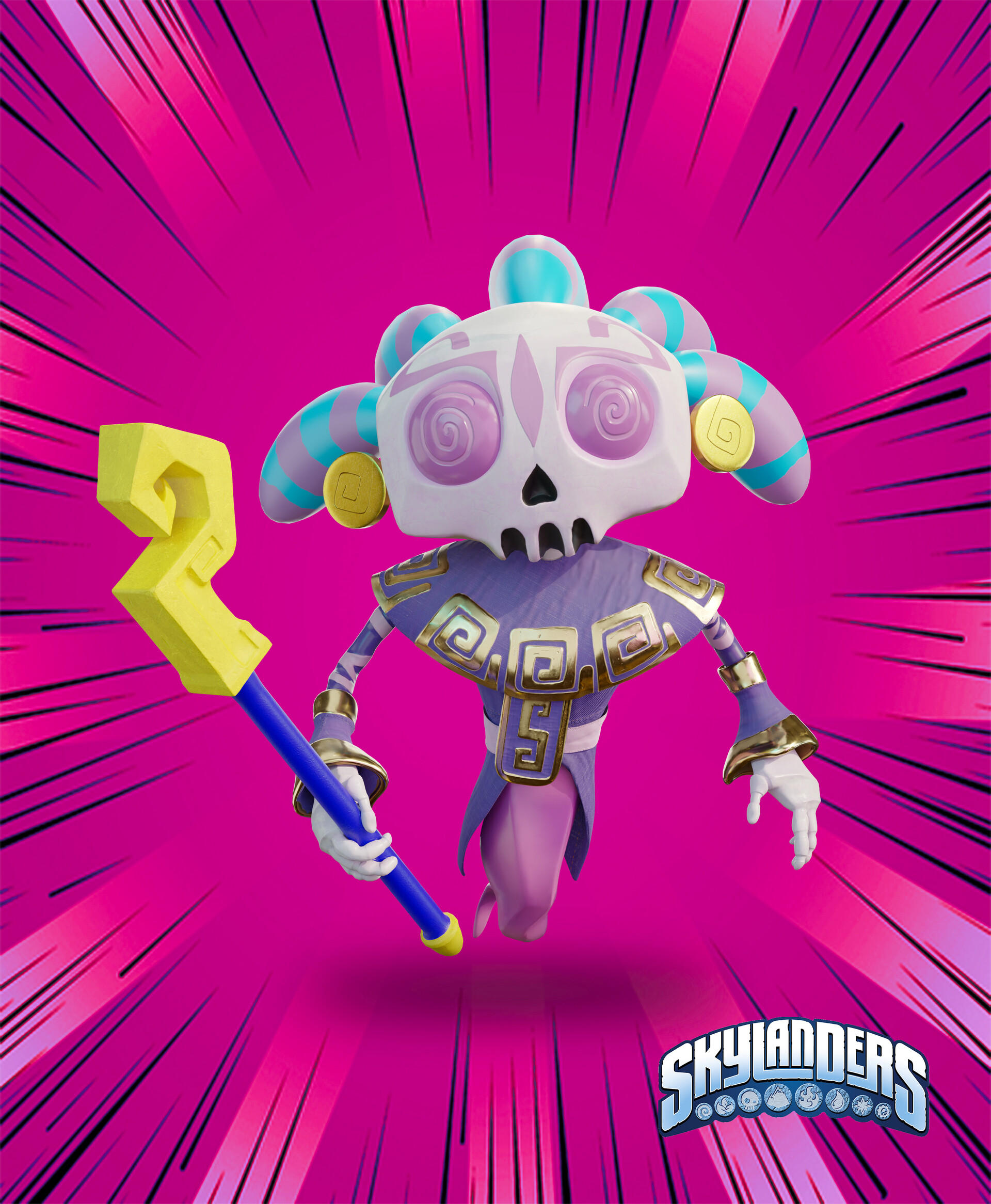 ArtStation - Bad Juju-Skylanders