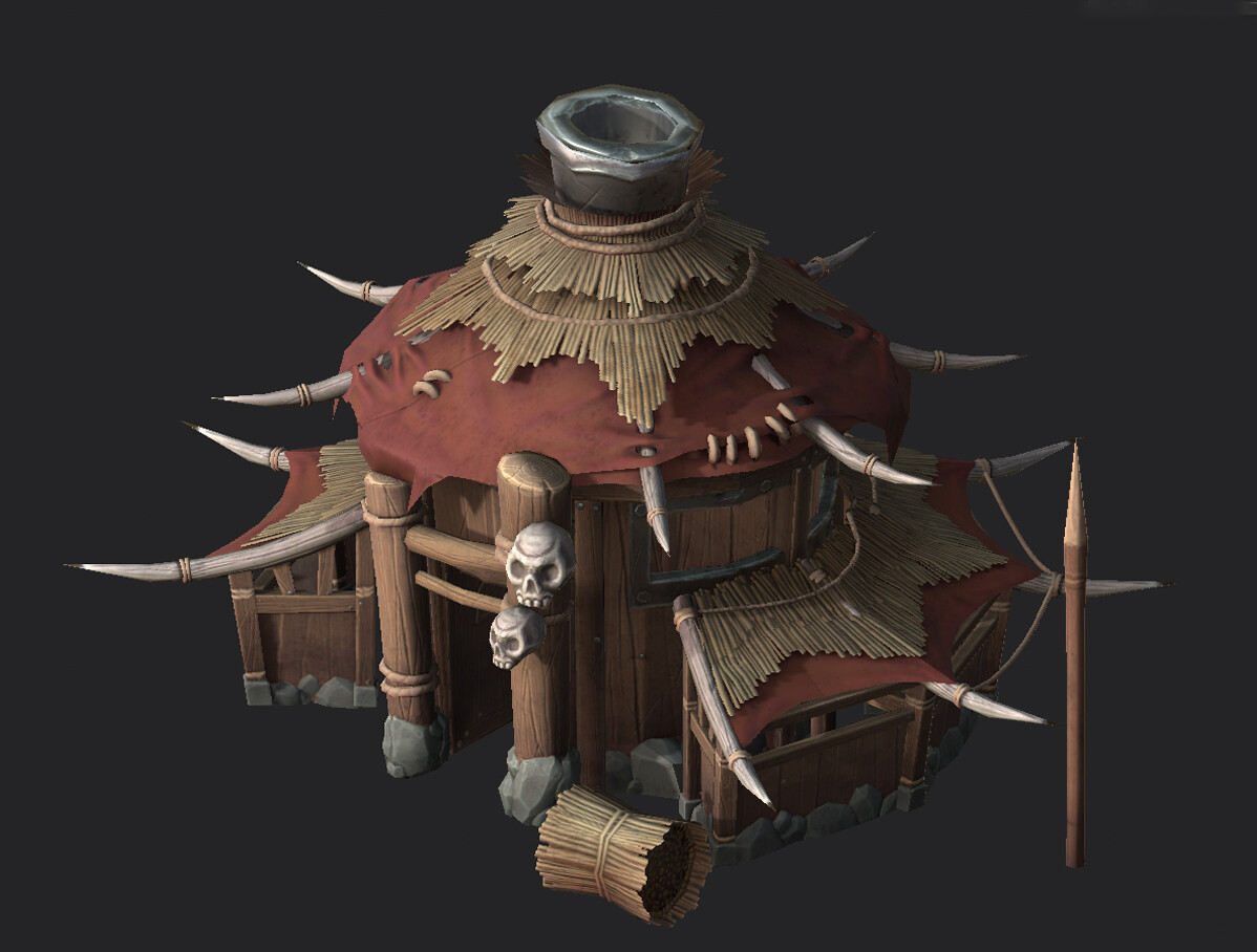 ArtStation - Orc Burrow