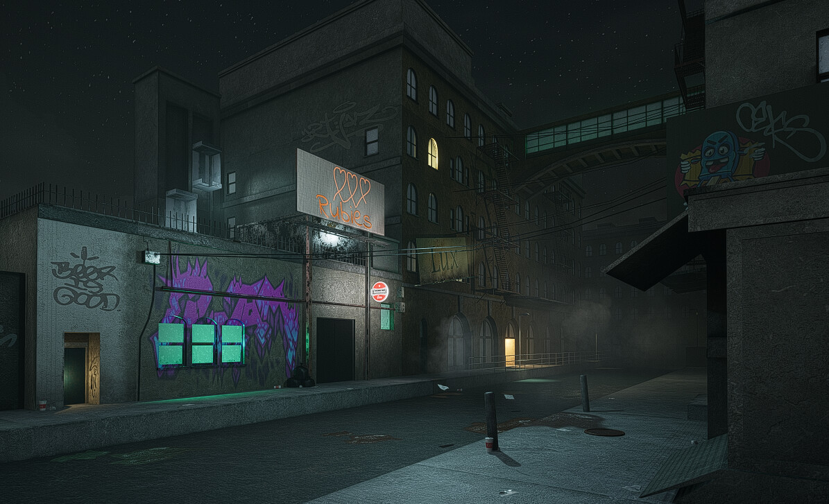 ArtStation - Alleyway